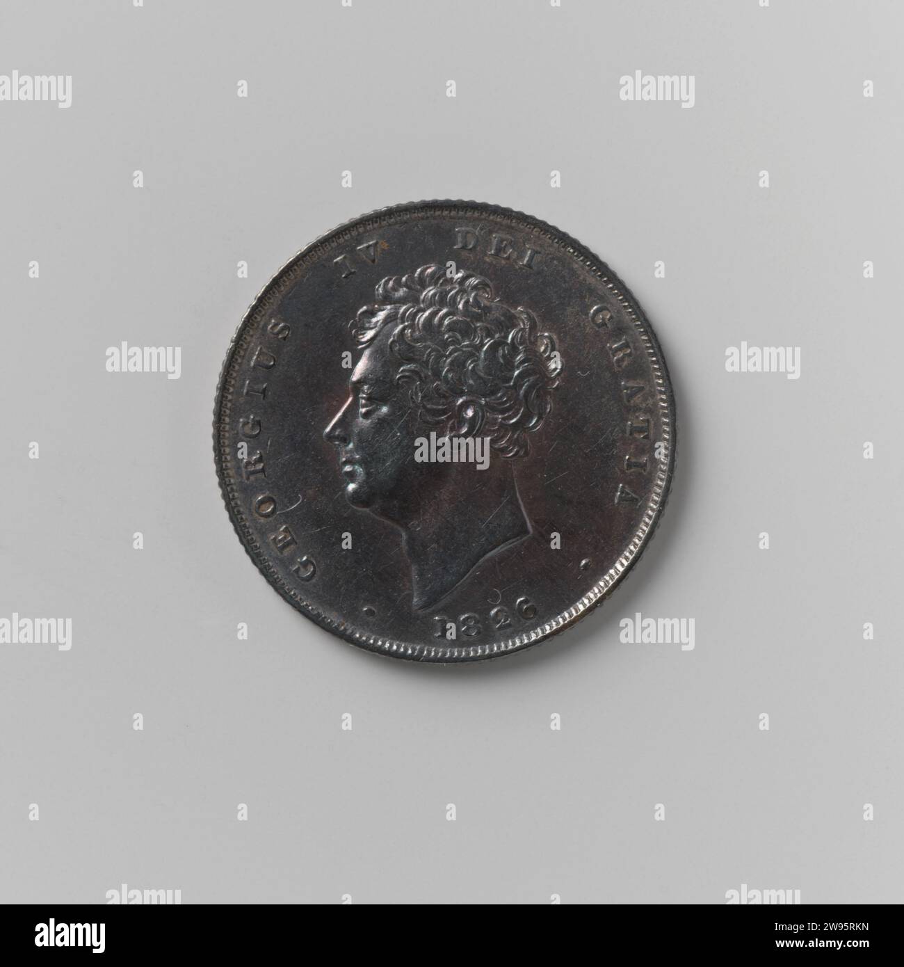 Shilling from England of George IV, 1826 ,, 1826 coin Silver coin ...