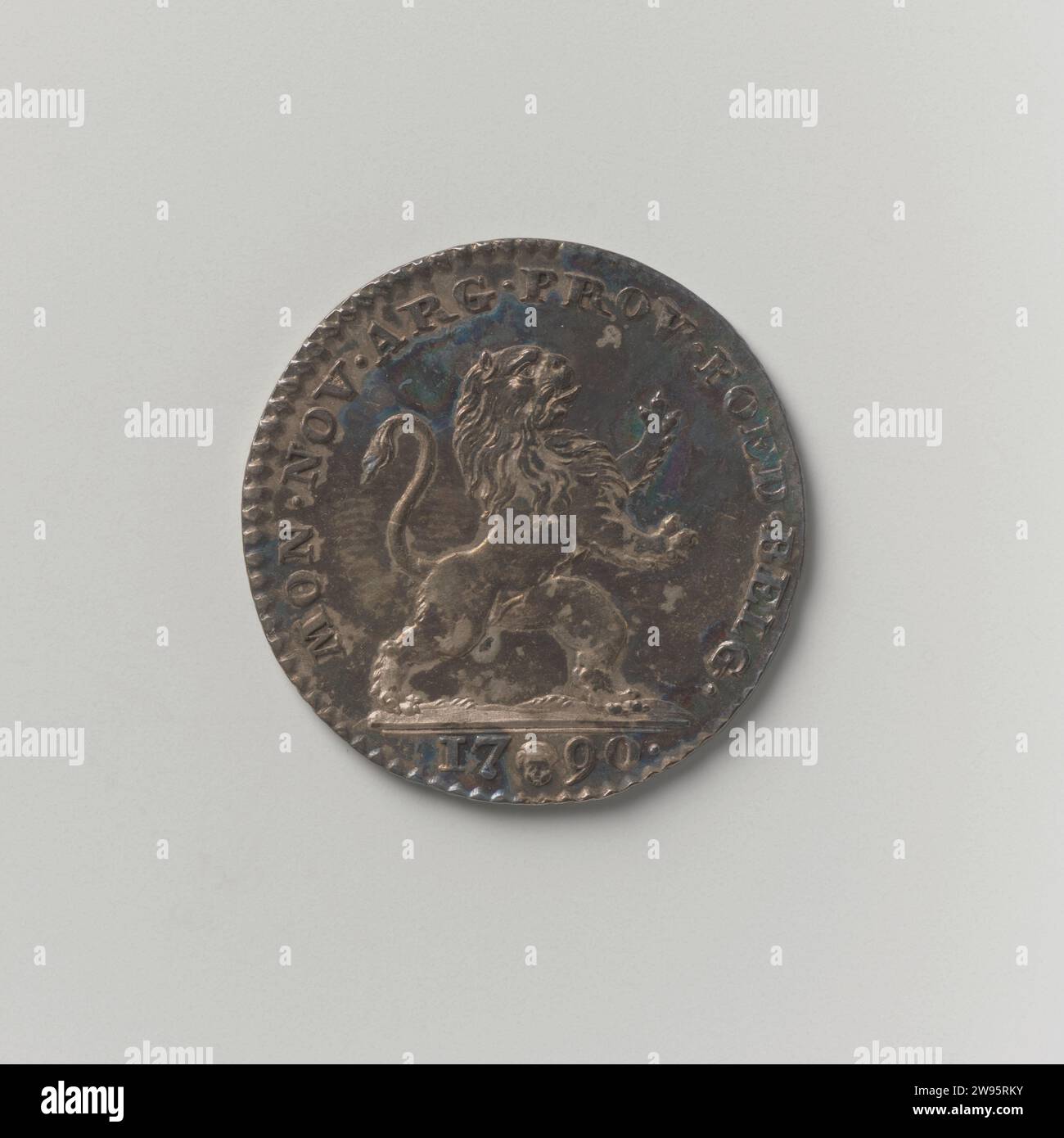 10 penny of the United Belgian States, 1790 ,, 1790 coin Silver coin ...