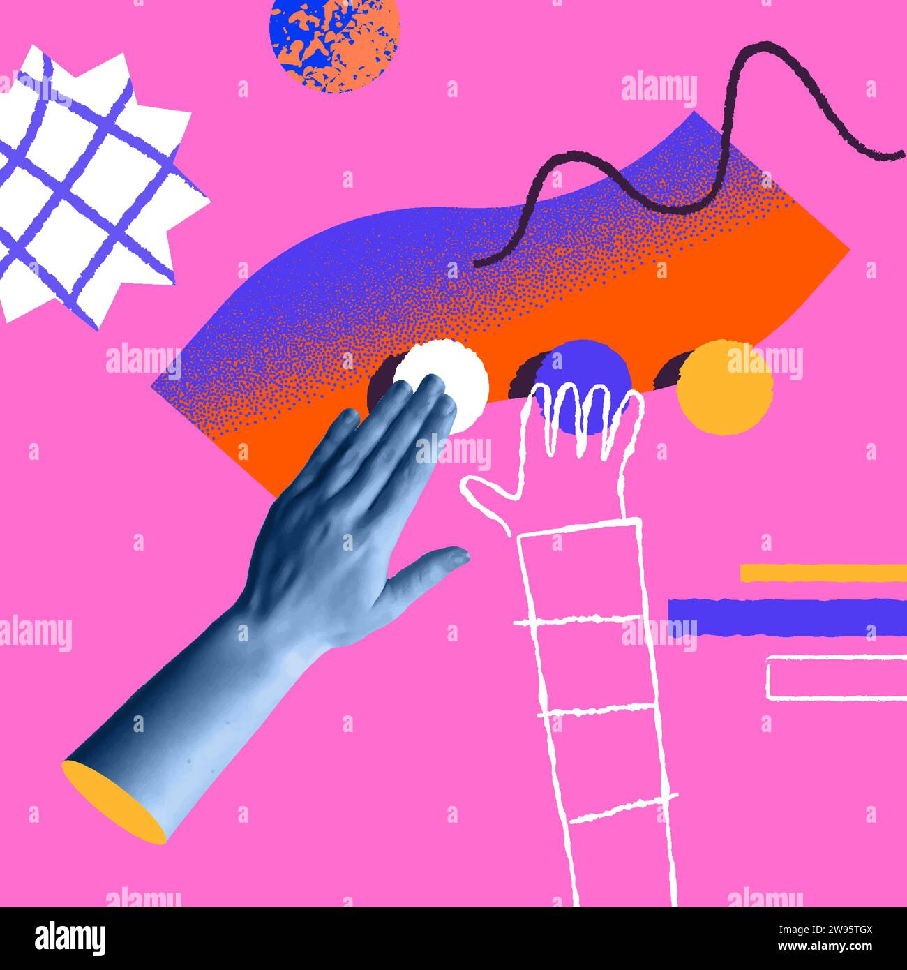 Strength in diversity Stock Vector Images - Alamy