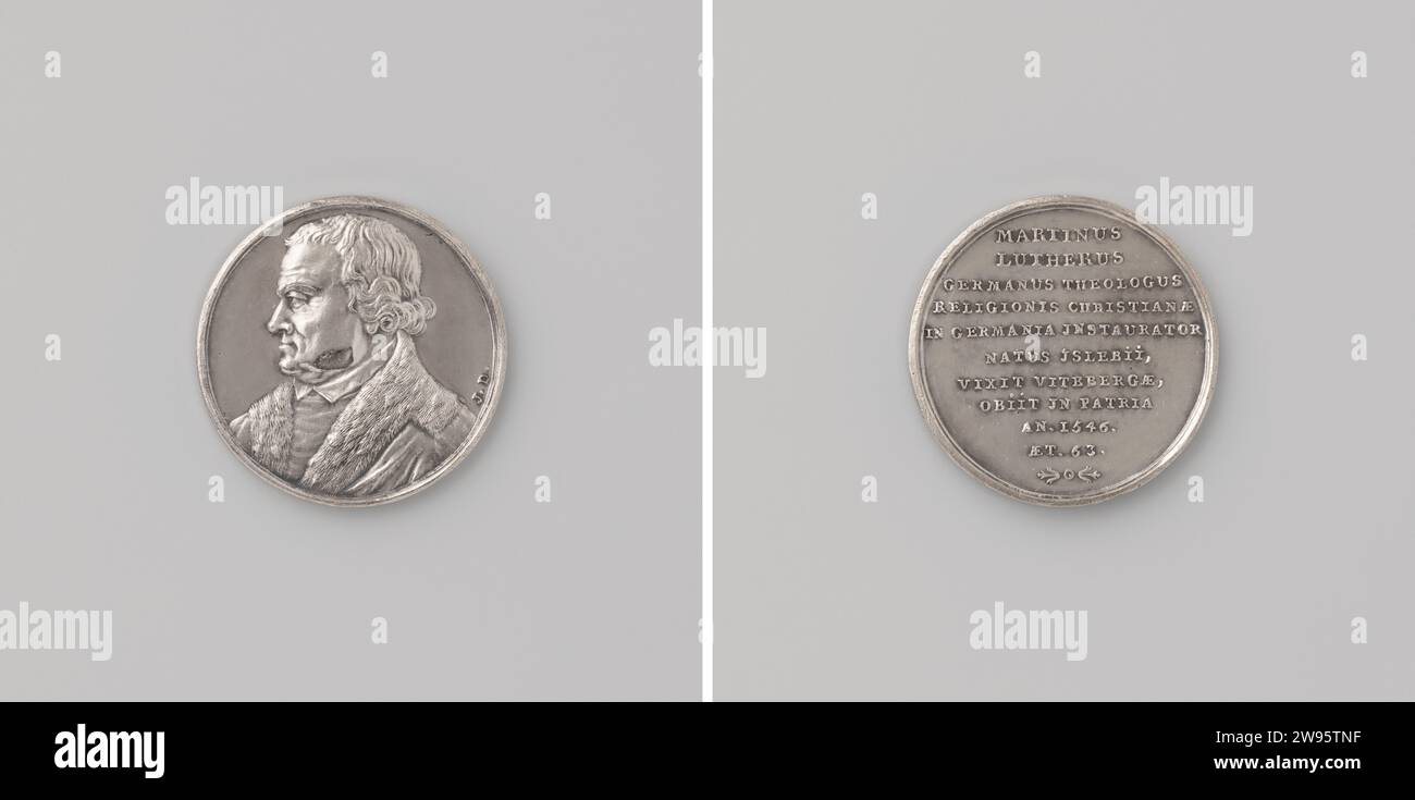 Death of Martin Luther, reformer in Germany, Jean Dassier, 1725 history ...