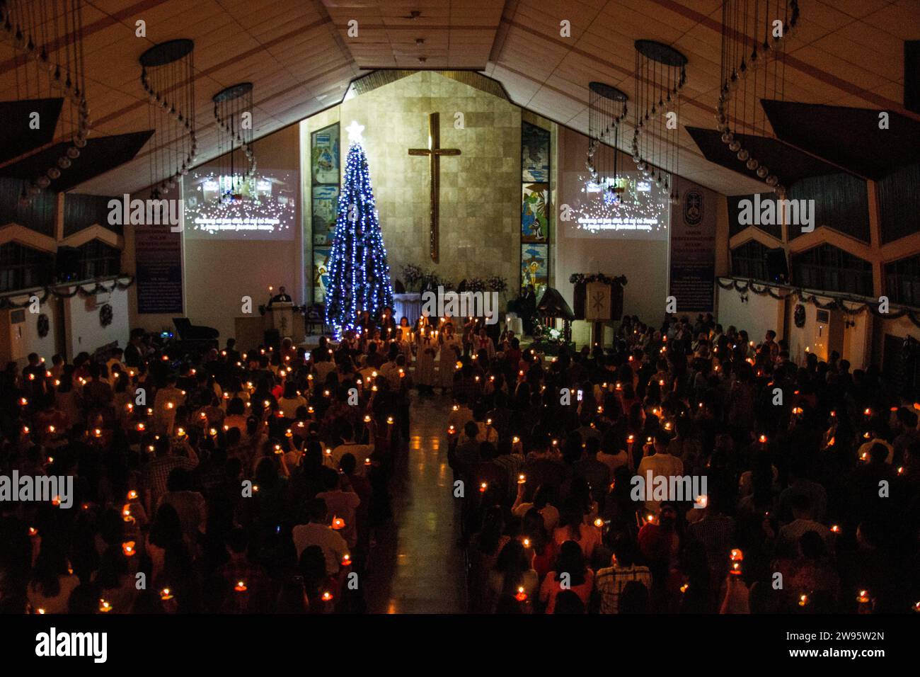 Bandung, West Java, Indonesia. 24th Dec, 2023. Indonesian Christians ...