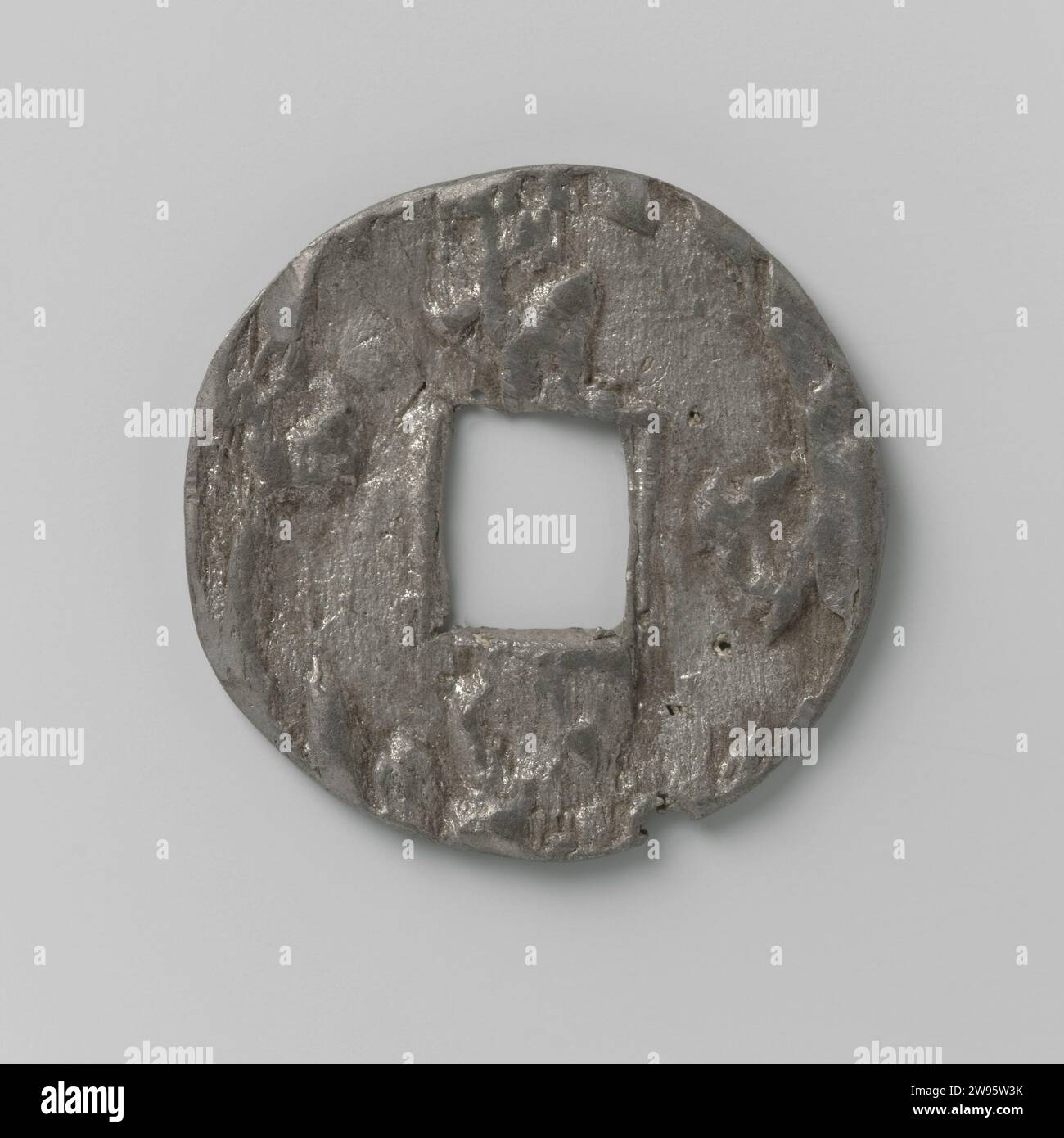 Keteng Van Soerakarta, Java,, 1700 - 1800 coin Pewter mint. Front: four ...