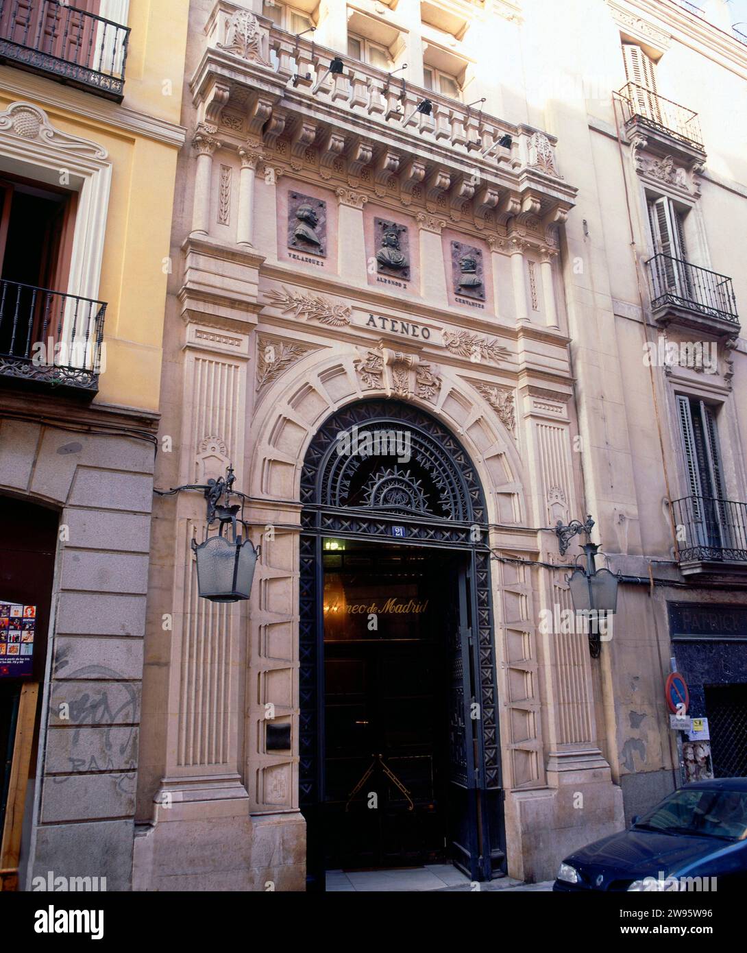 PORTADA DEL EDIFICIO FORT Y LANDECHO - SEDE DEL ATENEO DE MADRID - 1882 ...
