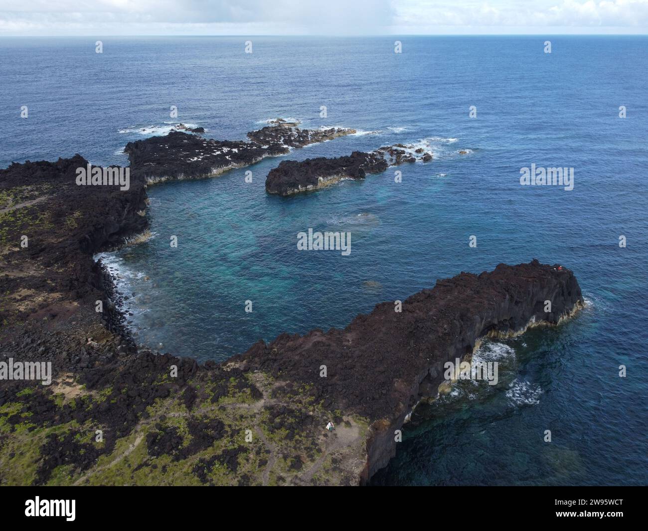 Ponta da Ferraria in Sao Miguel (Azores Stock Photo - Alamy