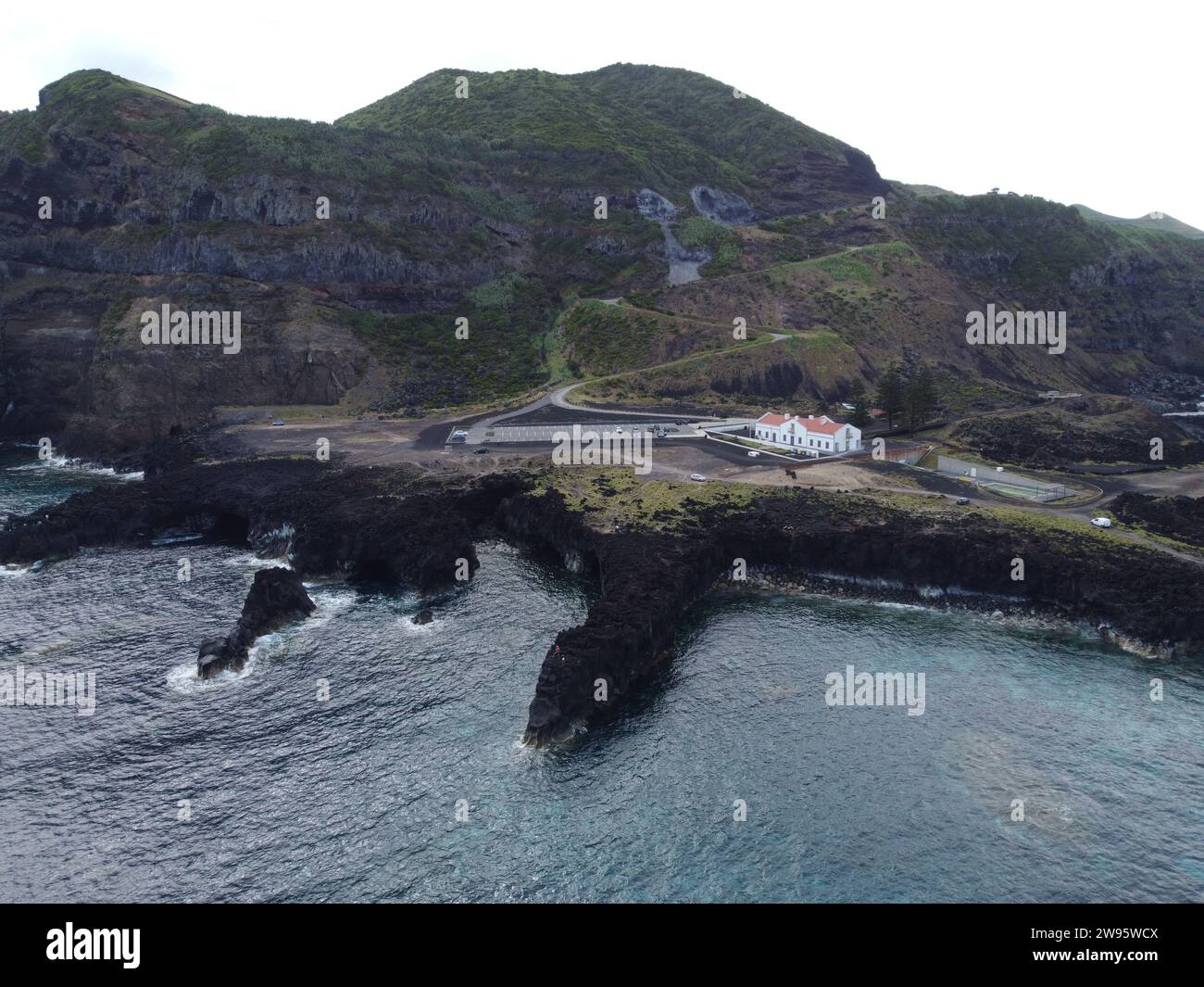 Ponta da Ferraria in Sao Miguel (Azores Stock Photo - Alamy