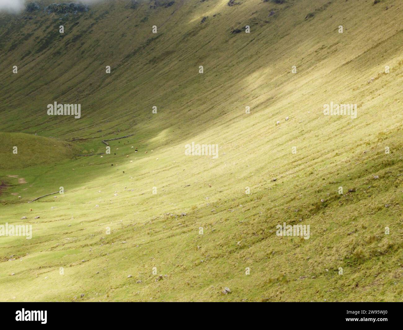 The Caldeirão do Corvo is the crater of an ancient extinct volcano that ...