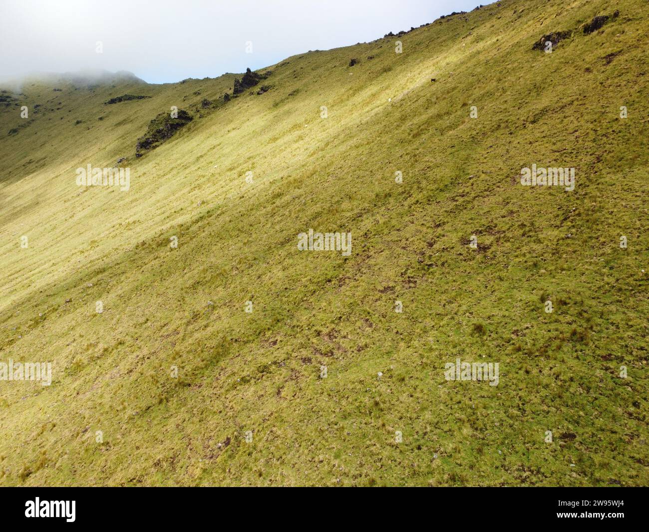The Caldeirão do Corvo is the crater of an ancient extinct volcano that ...