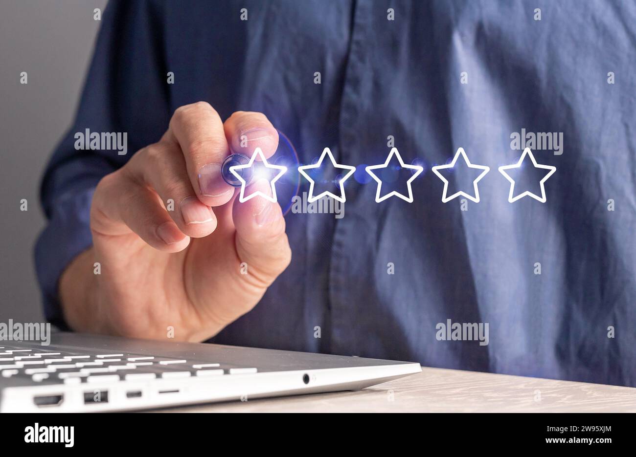 Online review, virtual feedback, service quality rate, ranking ...