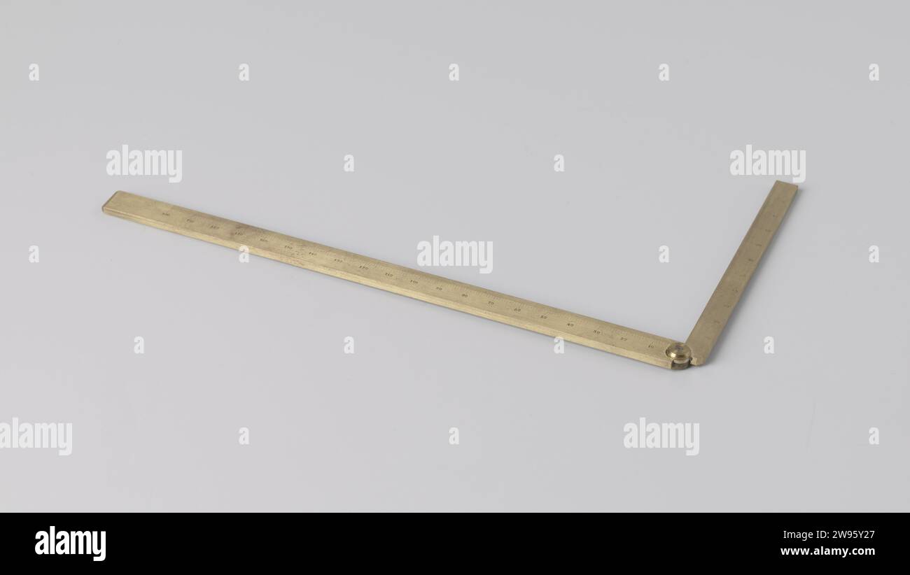 Layer or Dumbstok, Anonymous, 1850 - 1900 measuring rod Measuring rod ...