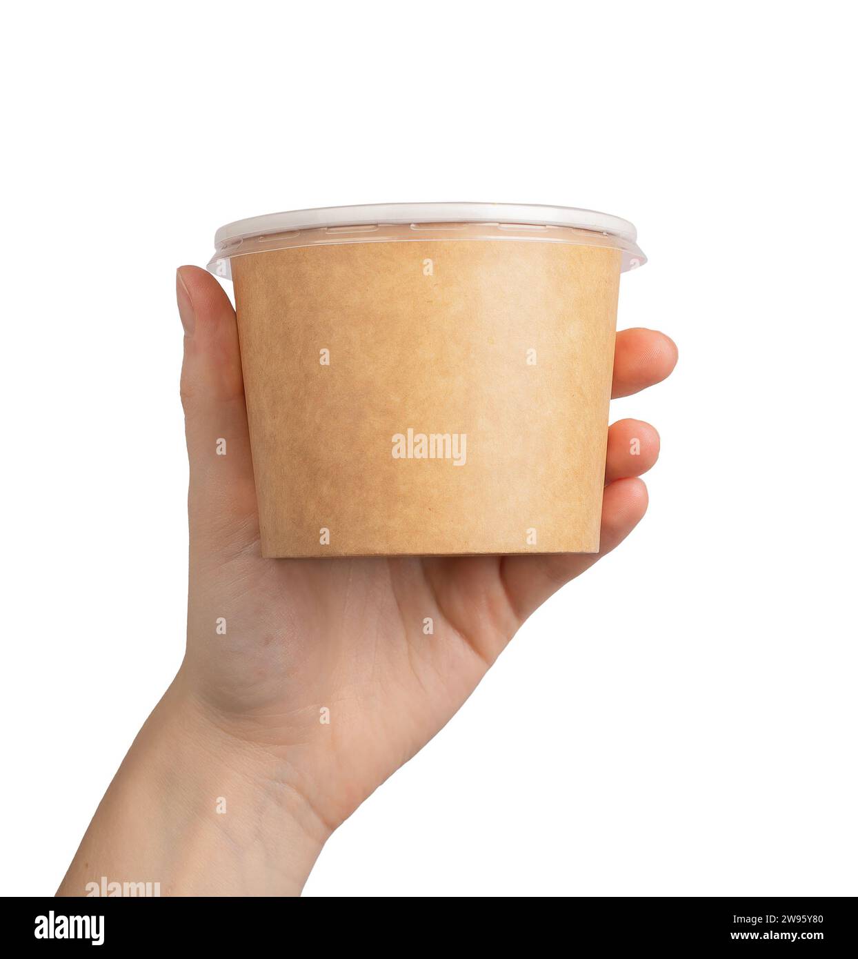 Eco cup in hand Cut Out Stock Images & Pictures - Alamy