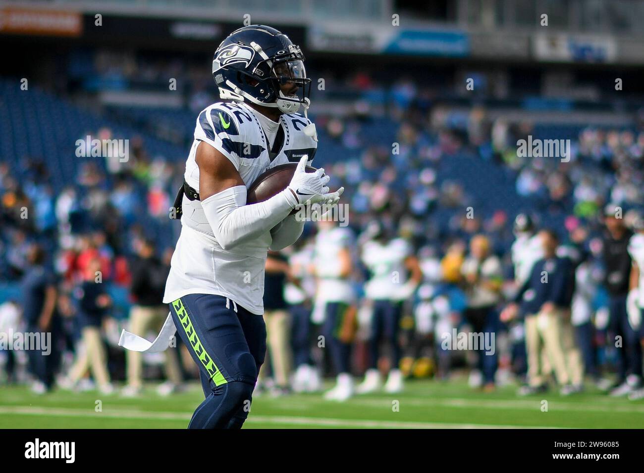 December 24, 2023: Seattle Seahawks cornerback Tre Brown (22) during ...