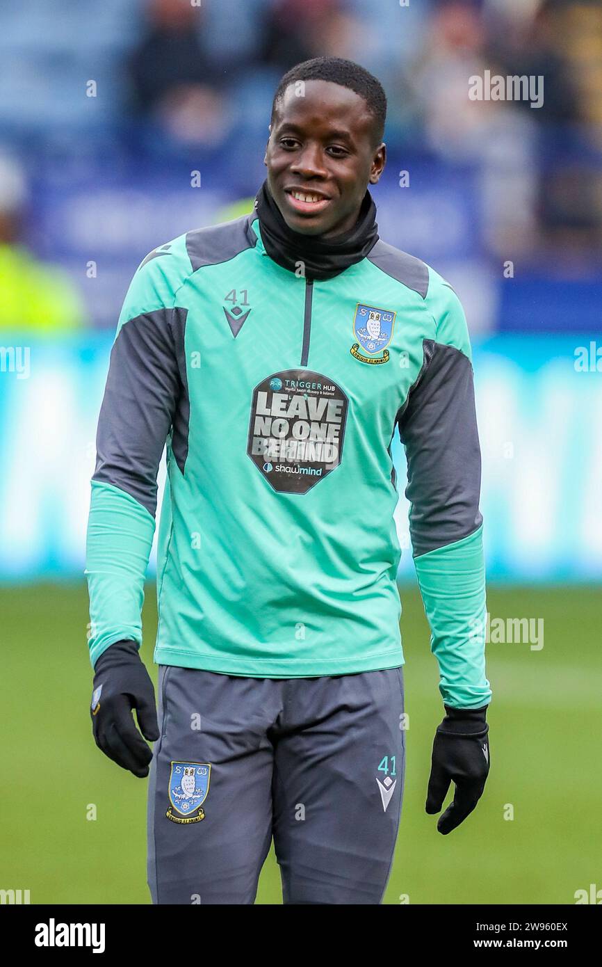 Sheffield, UK. 23rd Dec, 2023. Sheffield Wednesday forward Djeidi ...