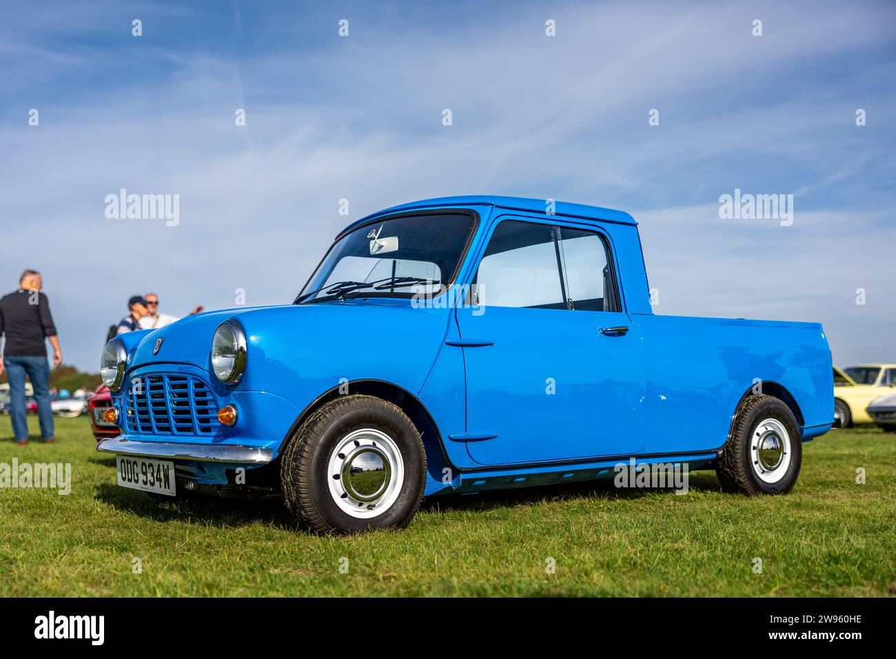 1980 British Leyland Mini Pickup (Mini 95) on display at the Bicester ...