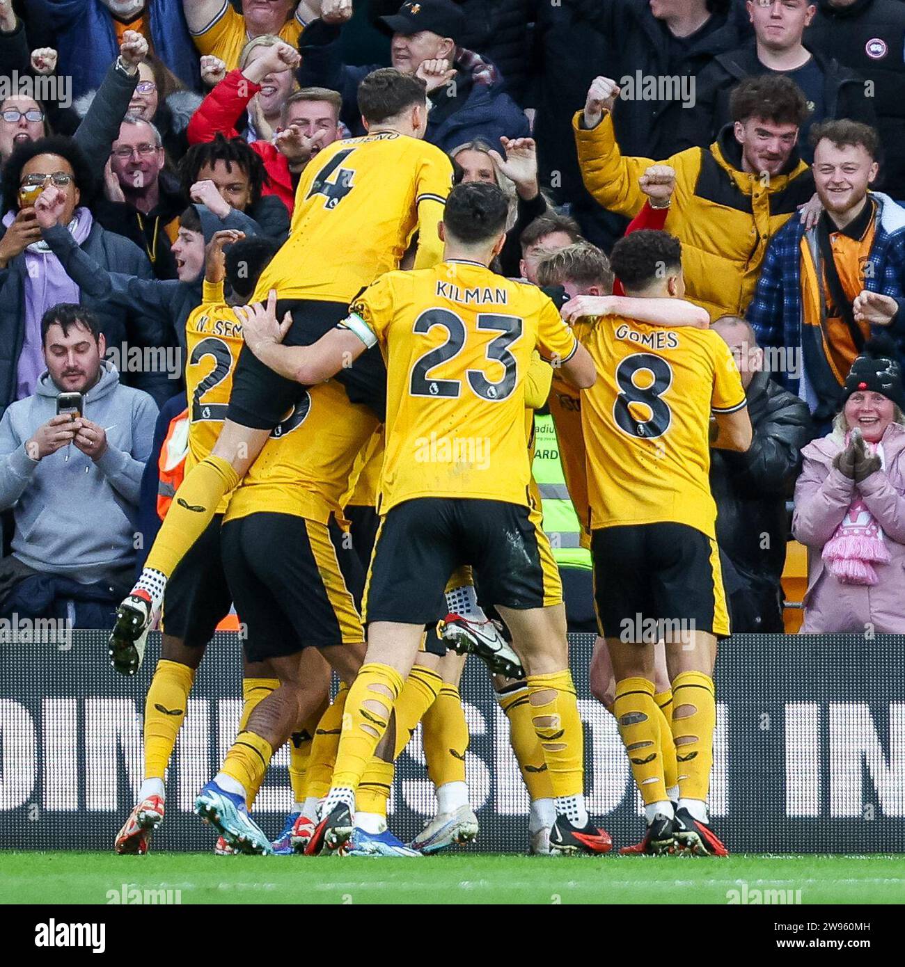 Wolverhampton, UK. 24th Dec, 2023. during the Premier League match ...
