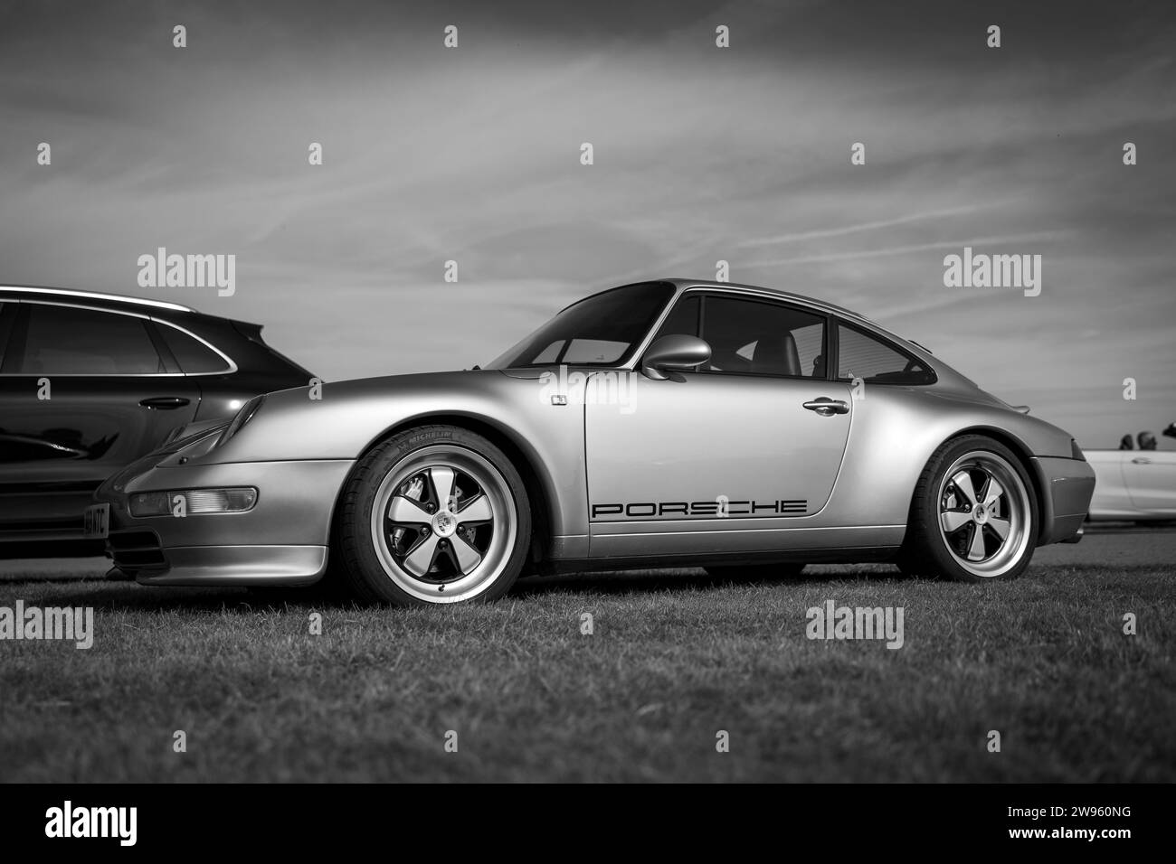 1995 Porsche 911 (993) Carrera coupé, on display at the Bicester ...