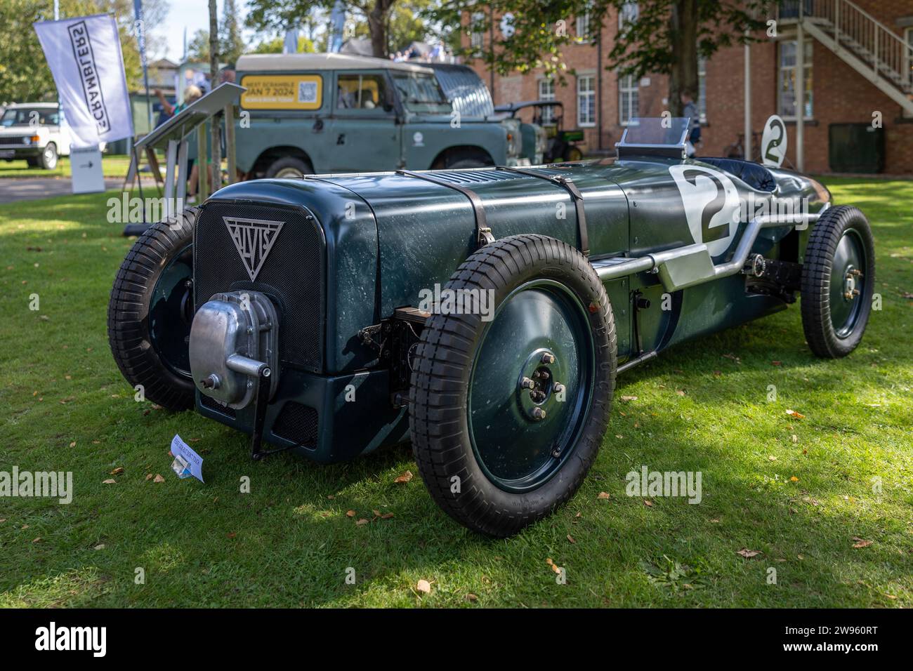 Sole-surviving Alvis Grand Prix, on display at the Bicester Heritage Scramble on 8th October ...