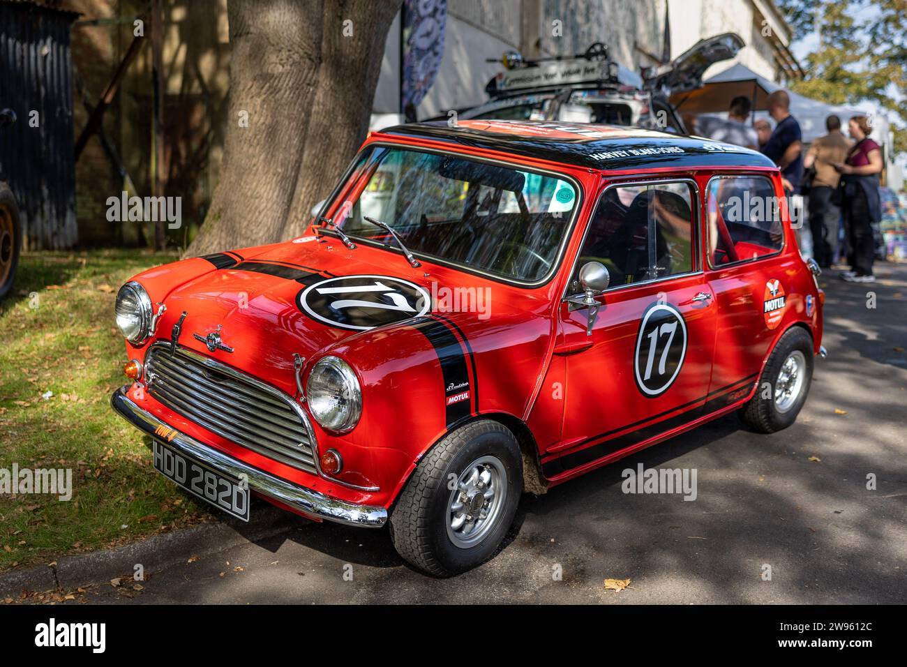 1966 Mini Cooper S, on display at the Bicester Heritage Scramble on 8th ...