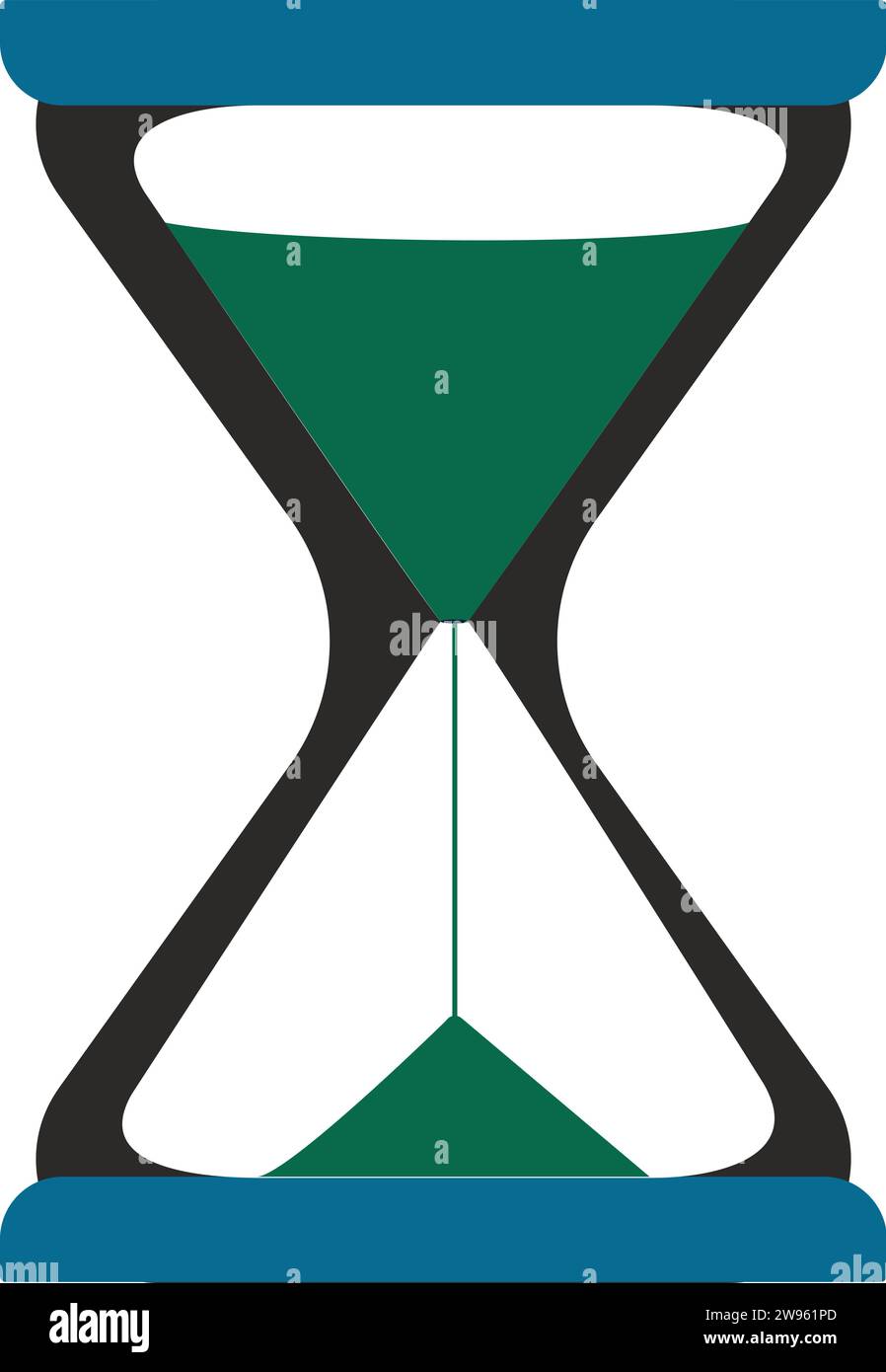 Hourglass Icon Vector Hourglass Sign Stock Vector Image And Art Alamy