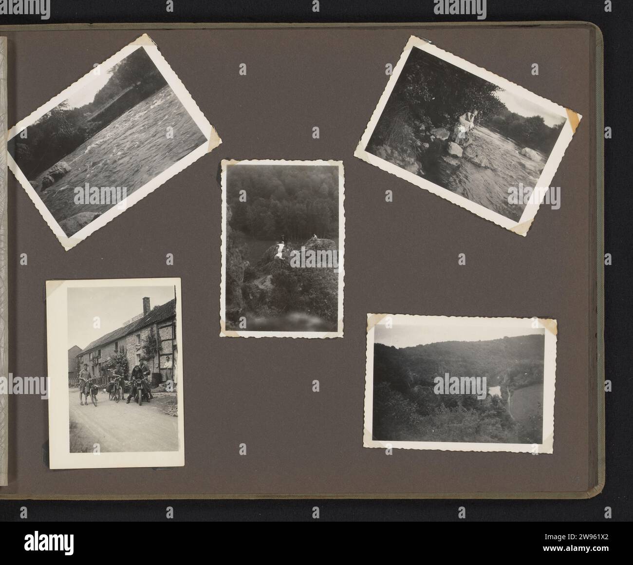 Landscapes, Anonymous, 1935 - 1945 photograph Album magazine with five ...