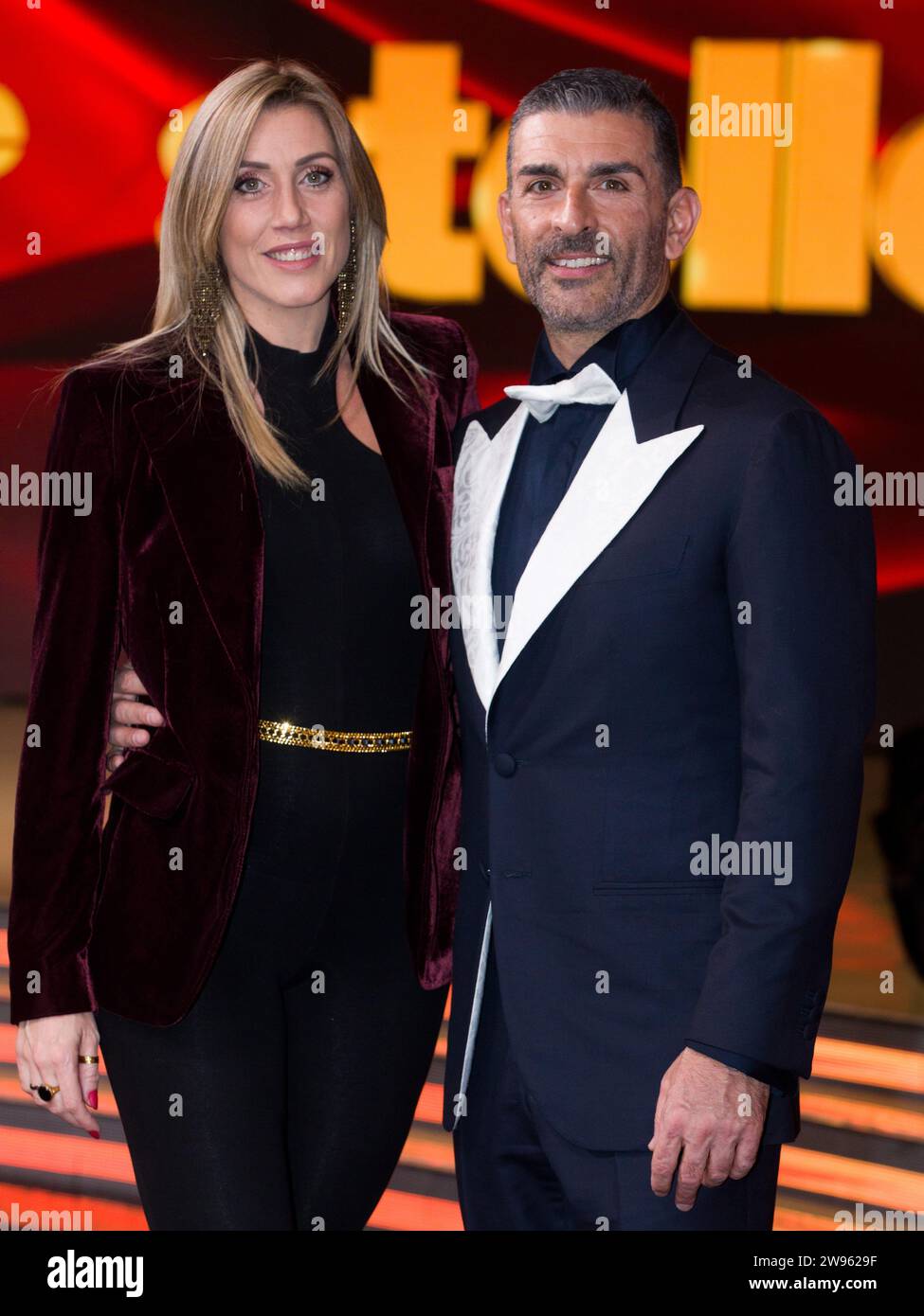 Rome, Italy. 23rd Dec, 2023. Rome, Rai auditorium of the Foro Italico ...