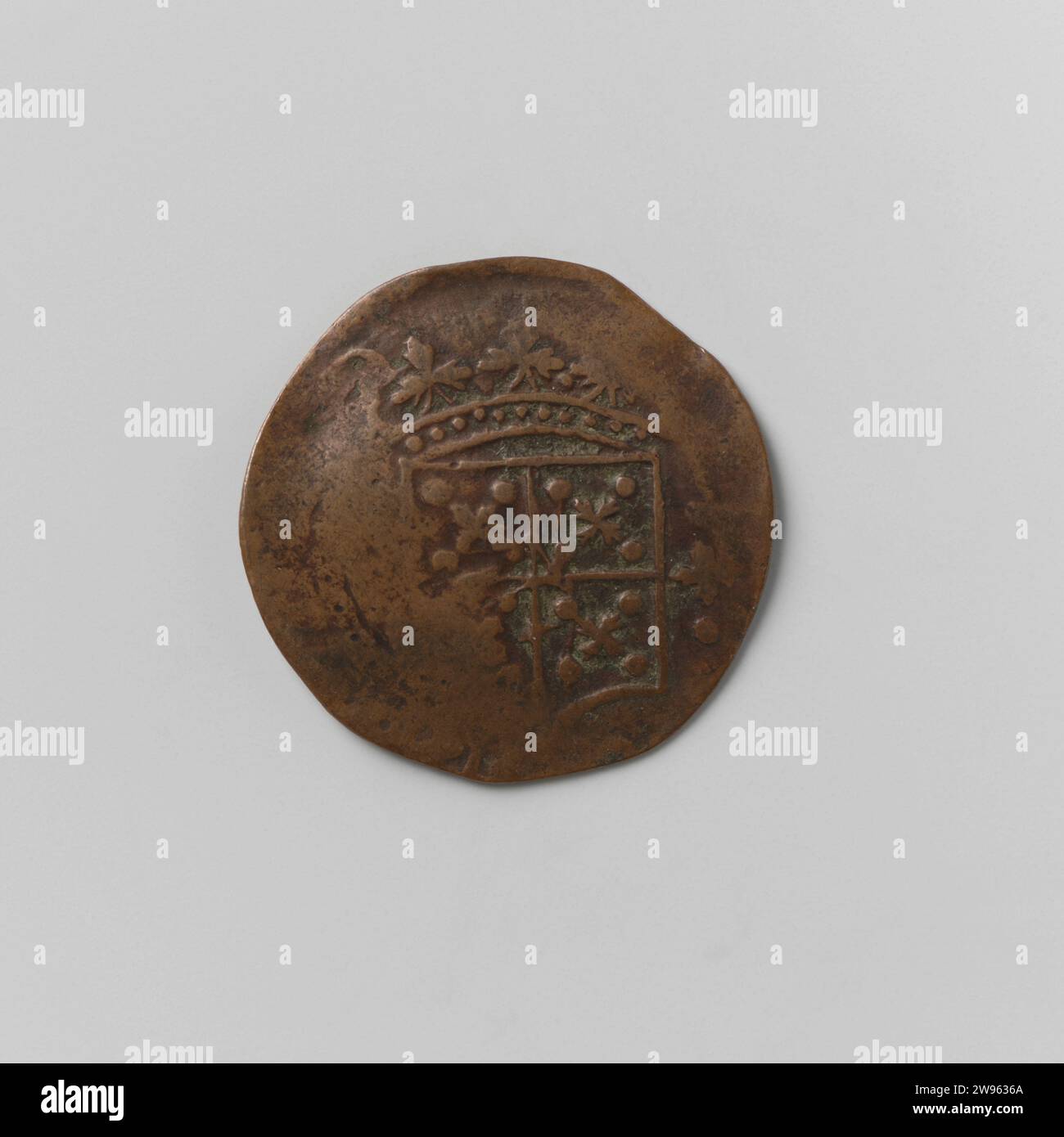 Imitation of a copper coin from Bombay ,, 1780 - 1830 coin Copper mint ...