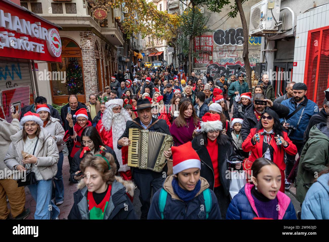 December 24, 2023: Yani Demircioglu, the principal of Zografyon Greek ...