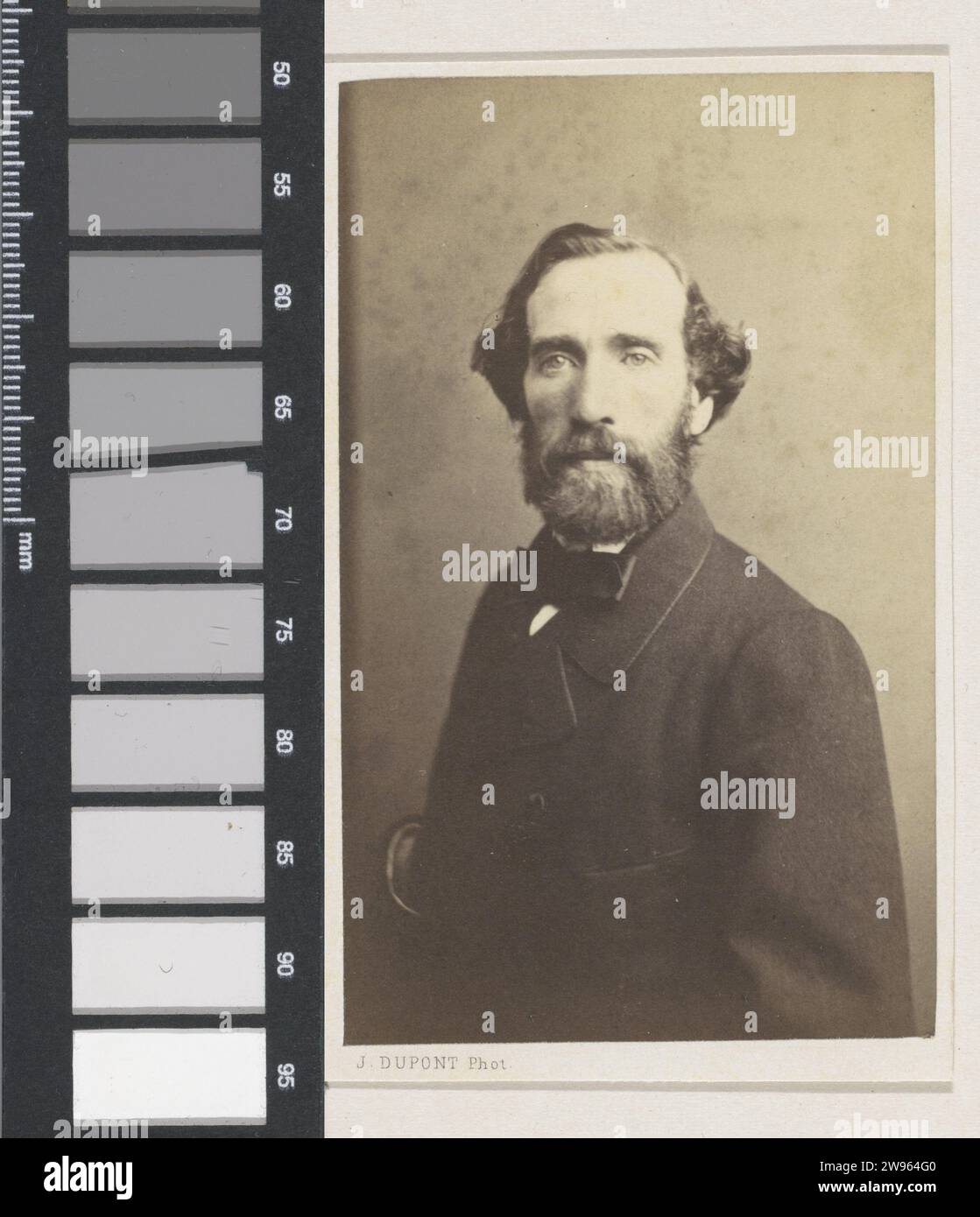 Portrait of the painter Bernard Pierre Weiser, semi -figure, Joseph ...