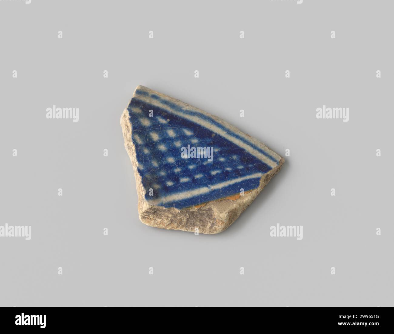 Scherf Majolica with decoration in blue, anonymous, 1500 - 1699 Majolic ...