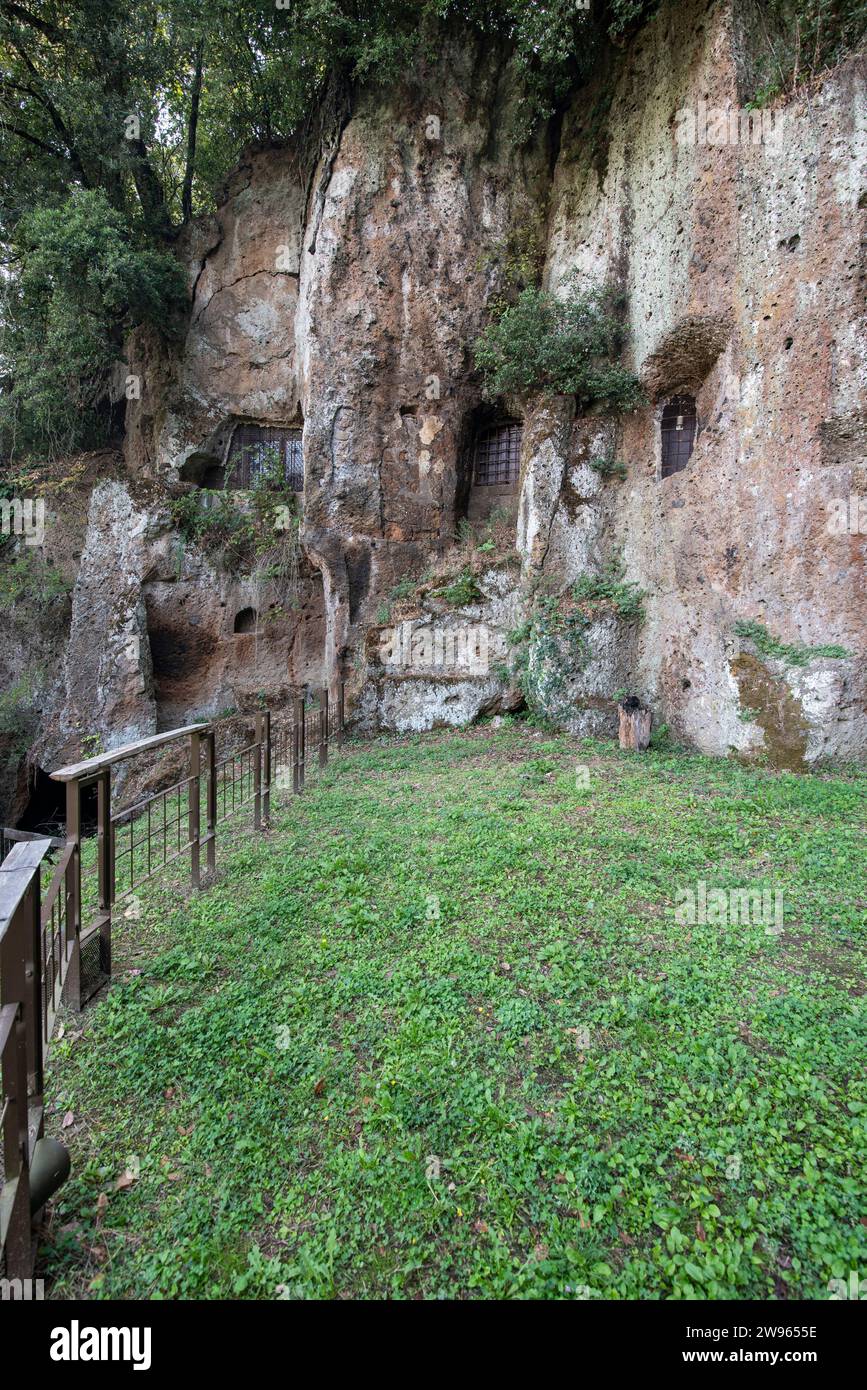The urban necropolis of Sutri is one of the most consistent examples of ...