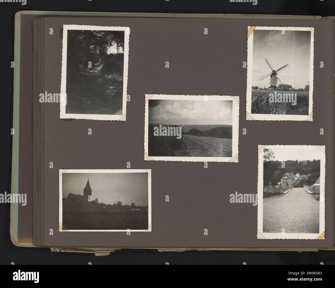 Landscapes, Anonymous, 1935 - 1945 photograph Album magazine with five ...