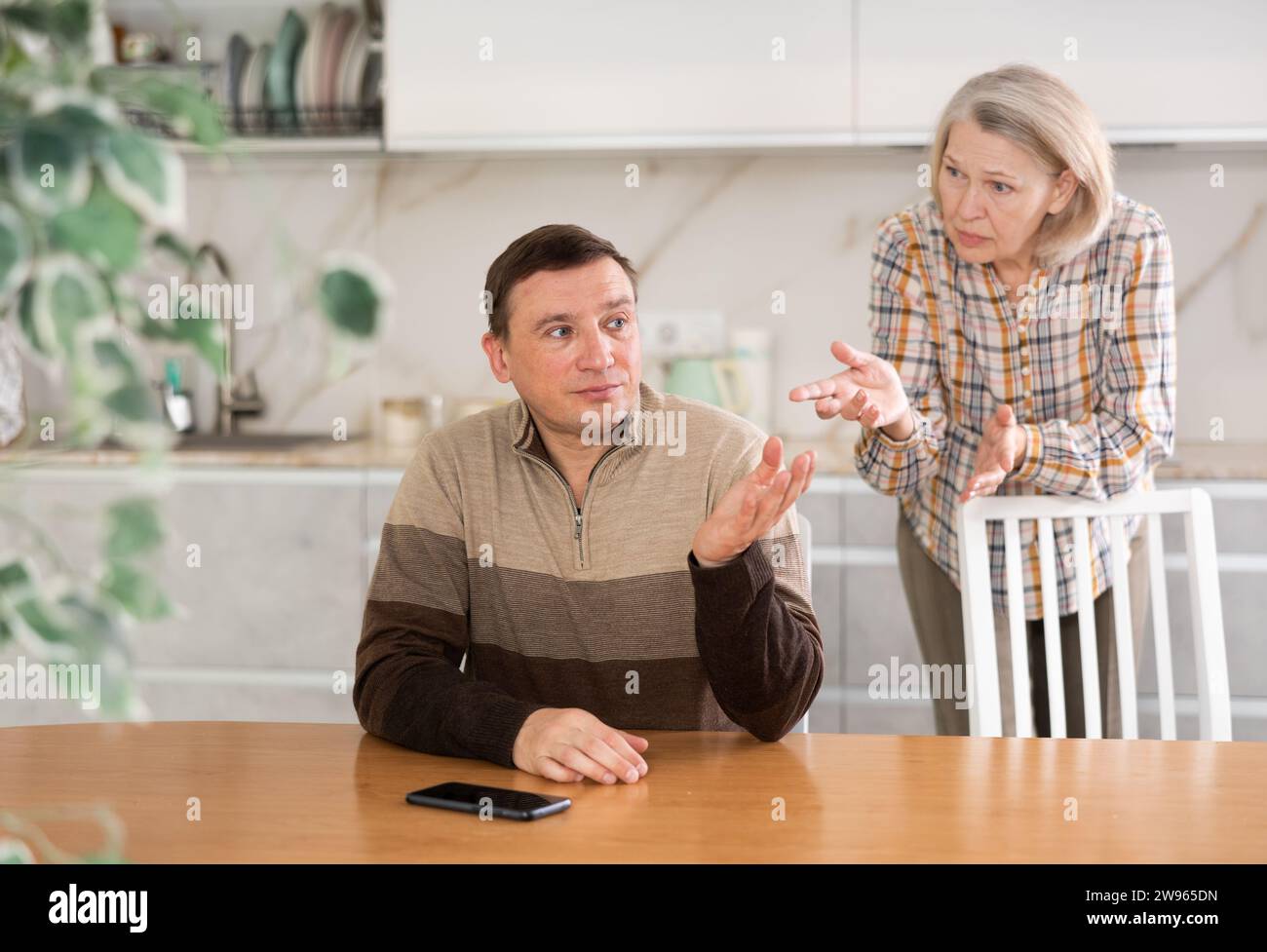 Woman screams and swears at man in connection with inappropriate ...