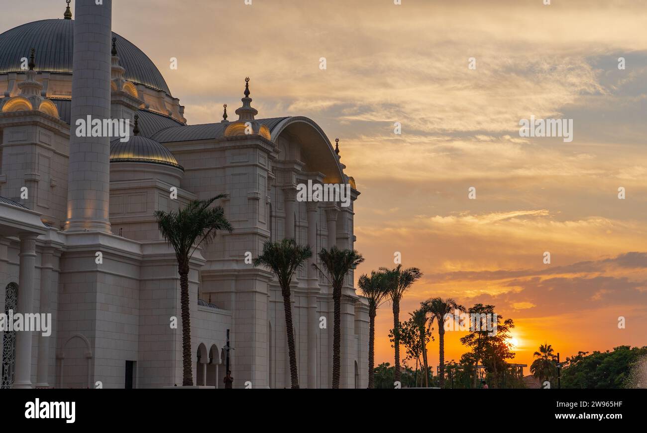 Pearl,Doha, Qatar- December 12 2023 : the newly opened Hamad bin Jassim Mosque | The Pearl ...