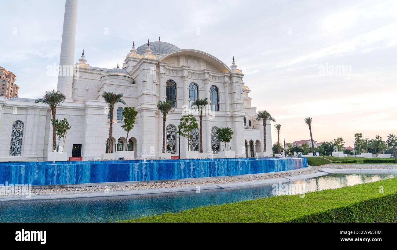 Pearl,Doha, Qatar- December 12 2023 : the newly opened Hamad bin Jassim ...