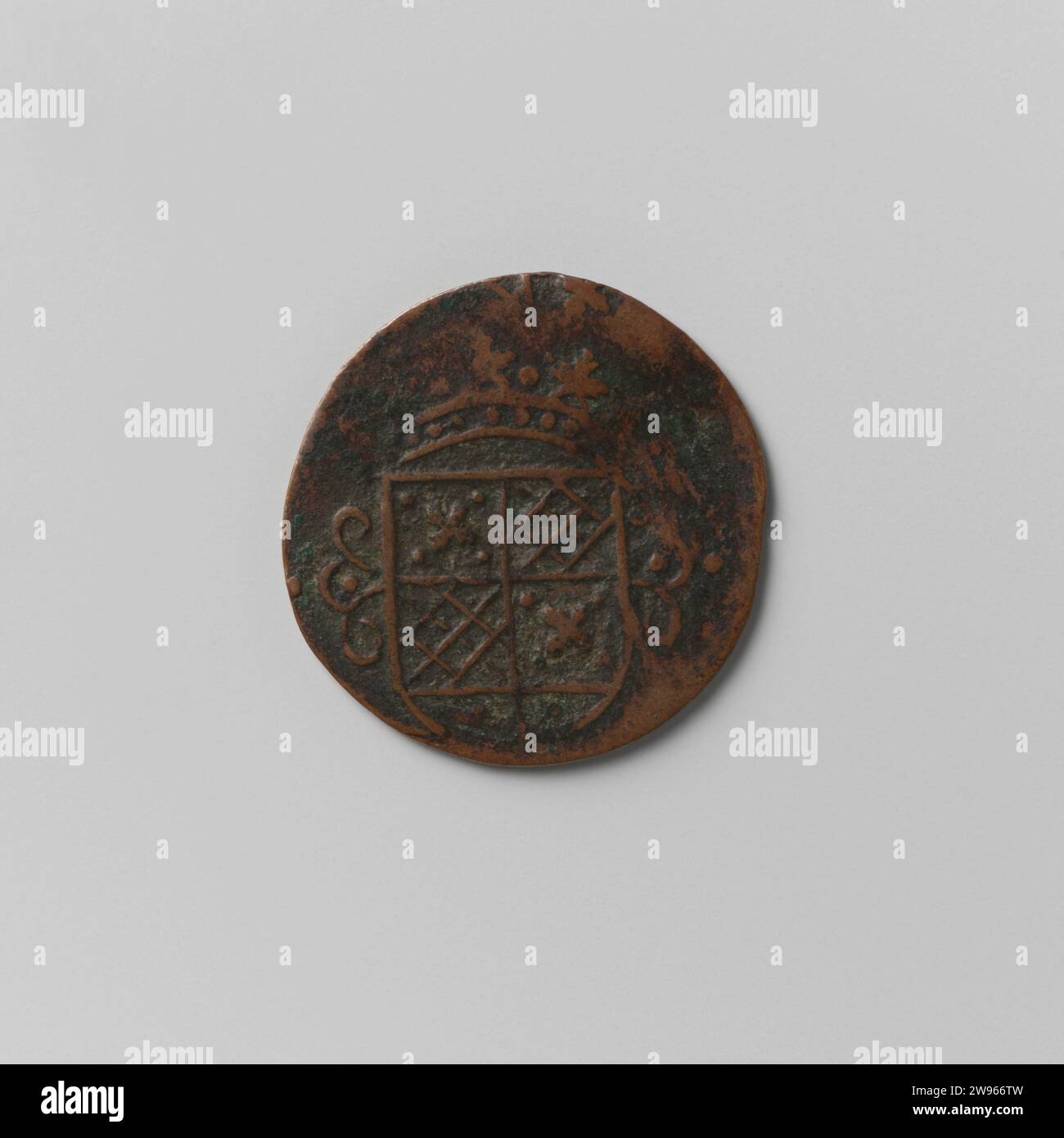 Imitation of a copper coin from Bombay ,, 1780 - 1830 coin Copper mint ...