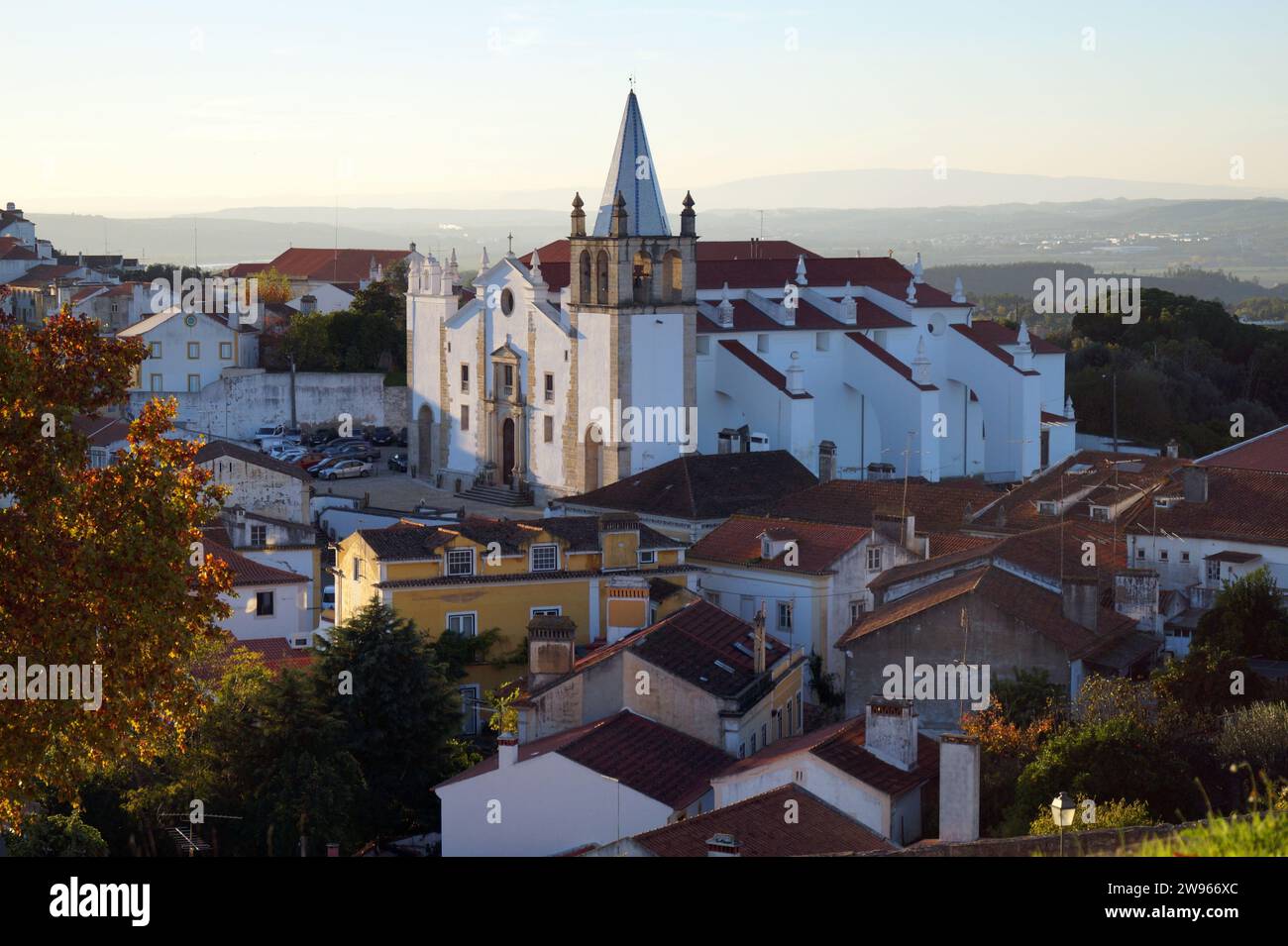 Church of Saint Vincent, founded in 1149, rebuilt in 16th century, view ...
