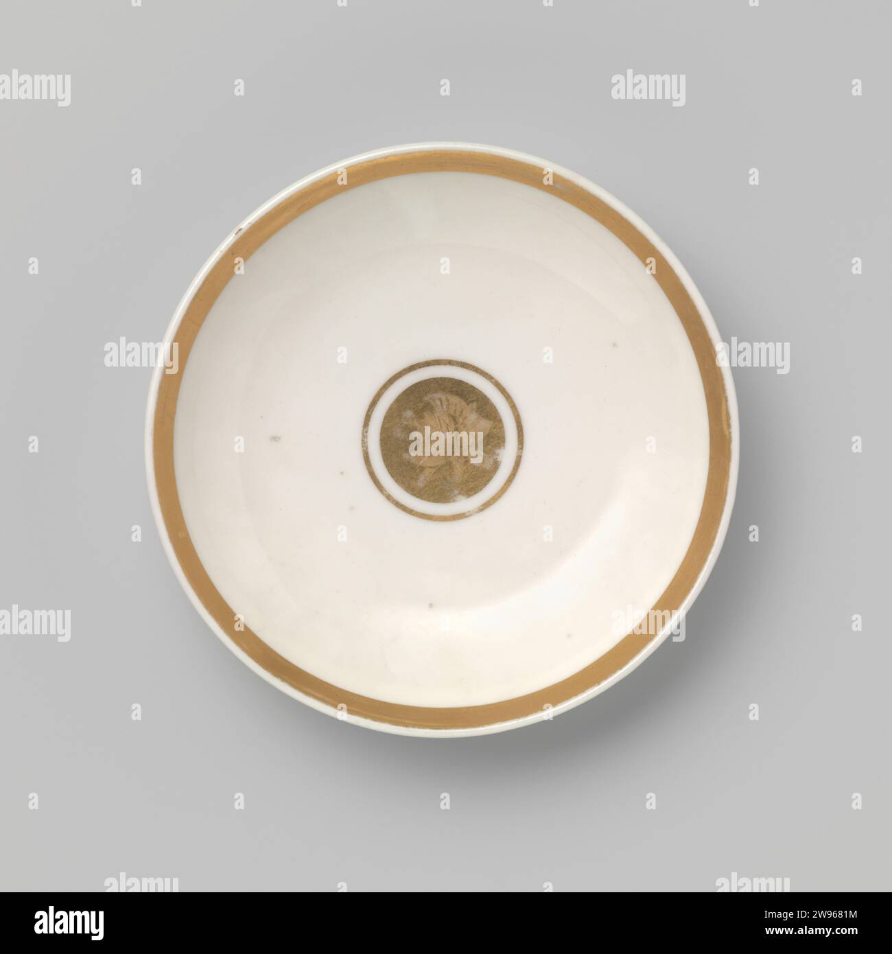 Wilhelmina and Wellington, Adrianus Johannes Bik, c. 1814 Porcelain ...