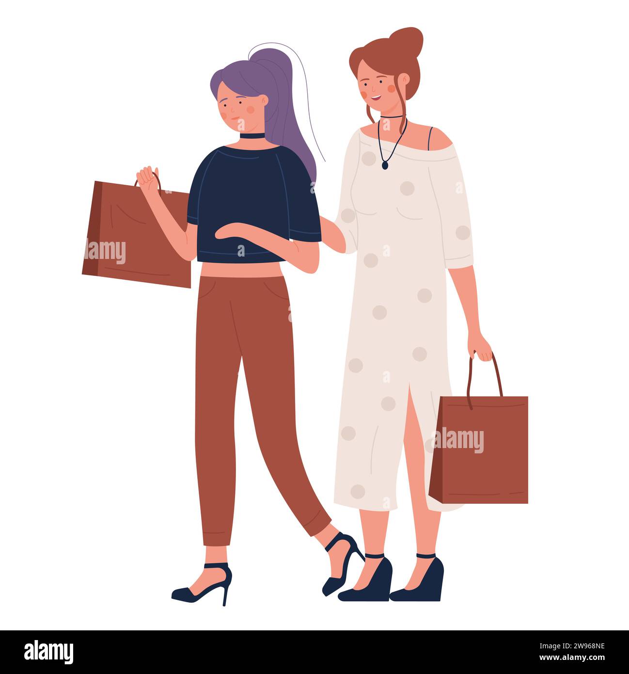 Cartoon woman laughing hi-res stock photography and images - Alamy