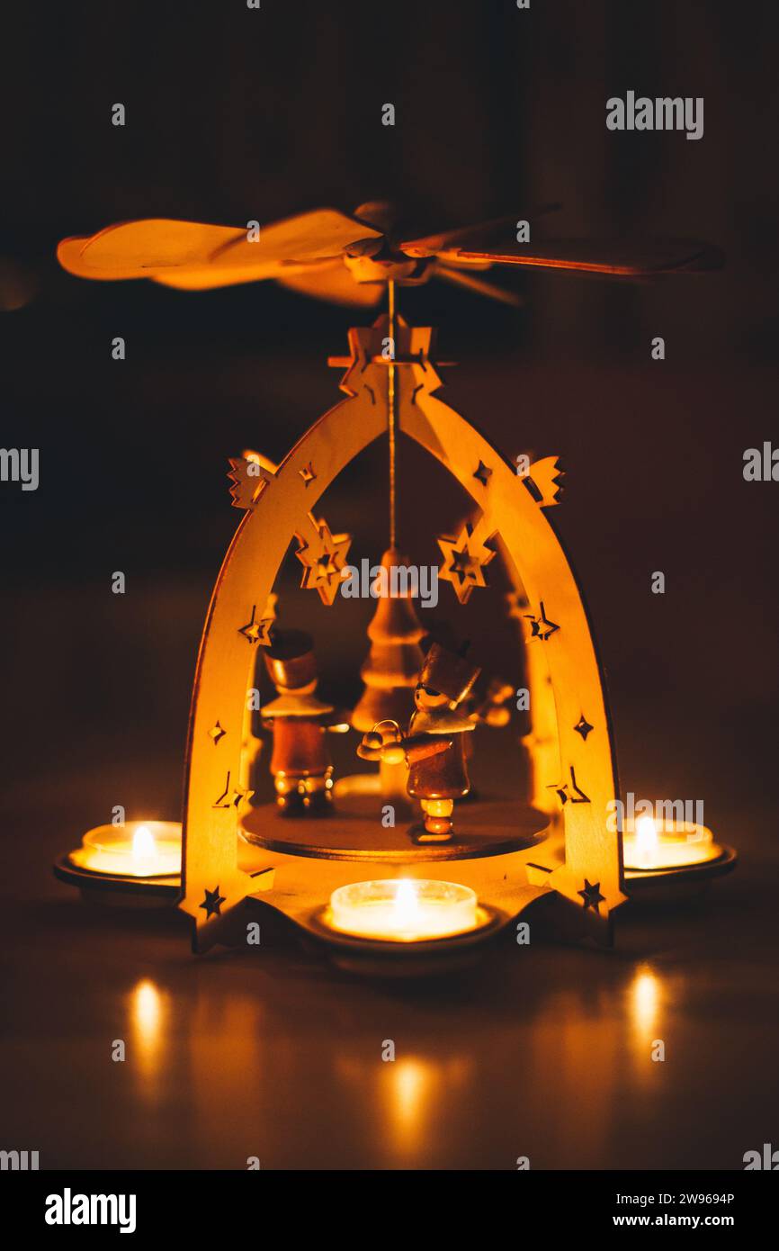 Christmas pyramid decoration hi-res stock photography and images - Alamy