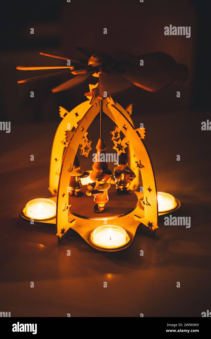 Christmas pyramid decoration hi-res stock photography and images - Alamy