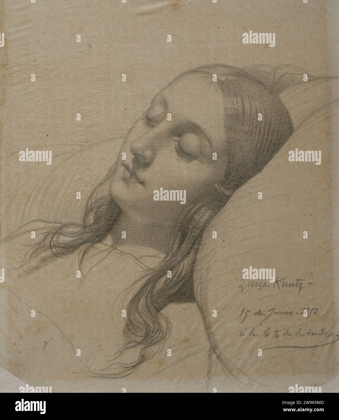 Federico de Madrazo y Kuntz (1815-1894). Spanish painter. Luisa Kuntz ...