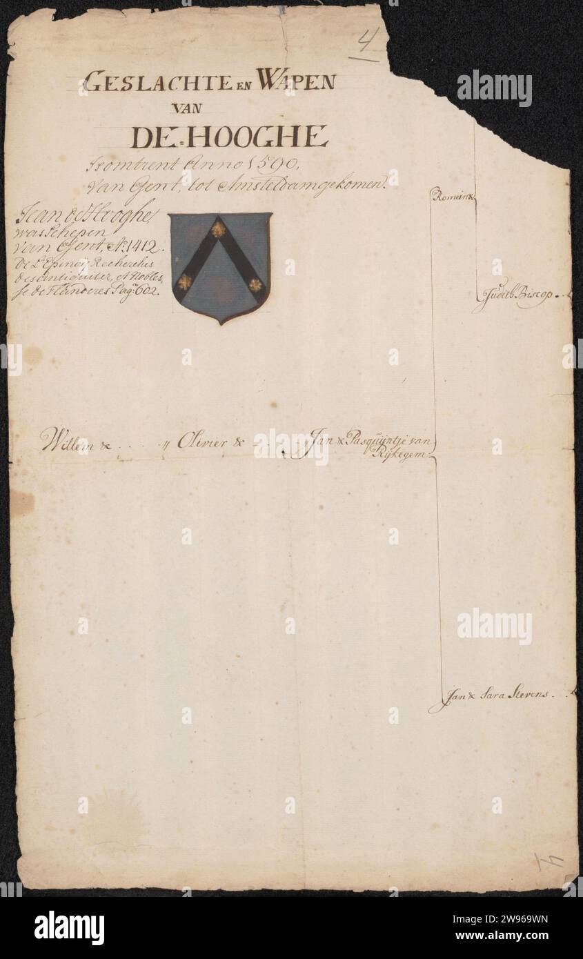 Slaughtered and weapon of the Hooghe, Anonymous, in or after 1708 - c ...