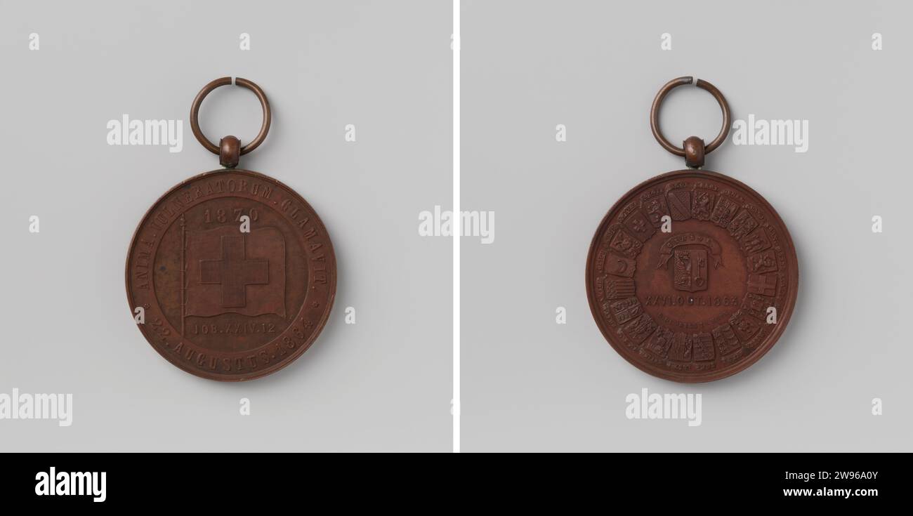 Red Cross, awarded to all Dutch Red Cross members, who worked in France ...