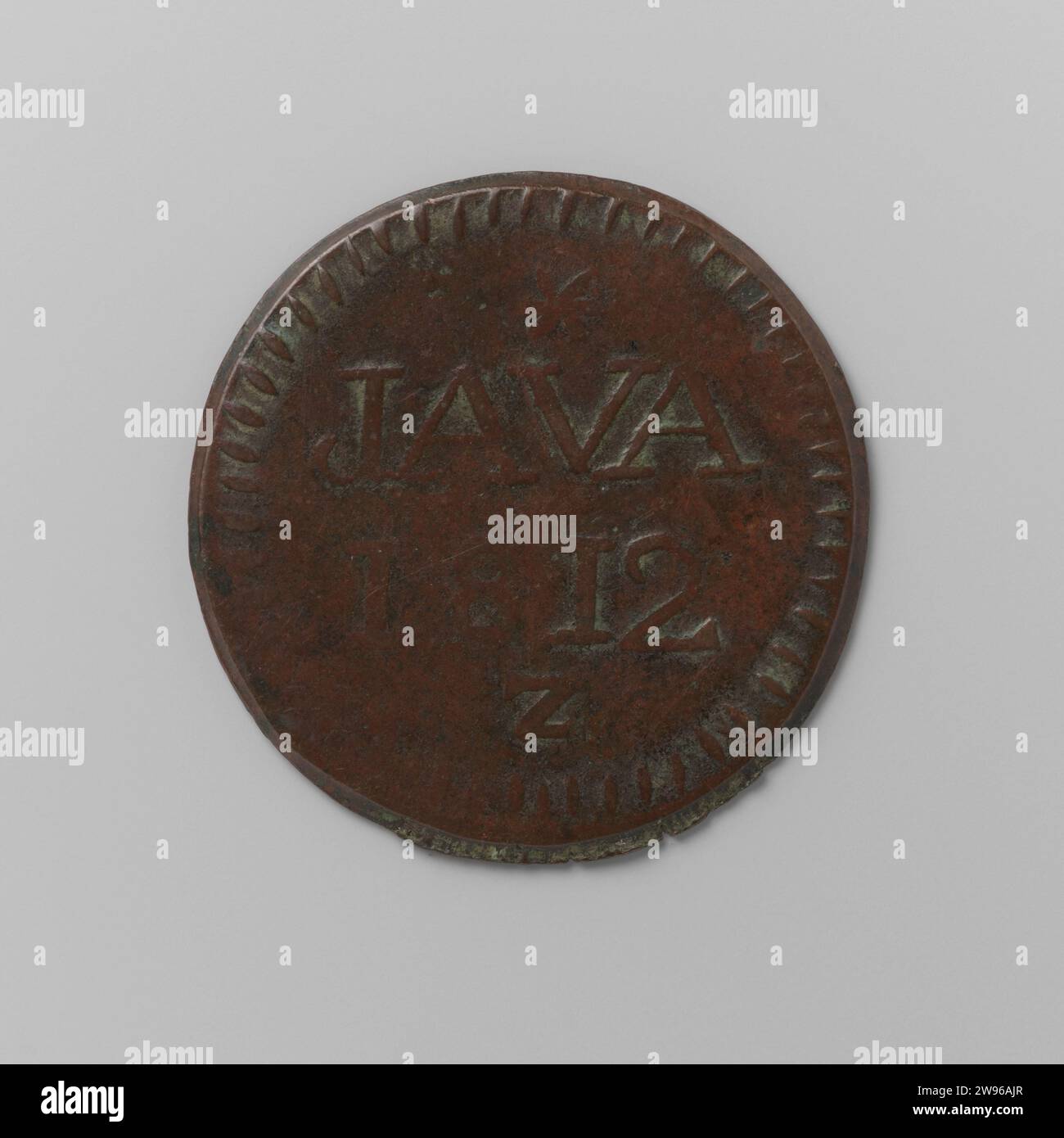 ½ penny for Dutch East Indies during British board, 1812 ,, 1812 coin ...