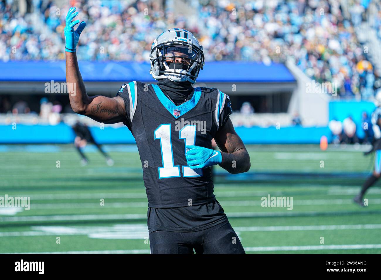 Charlotte, North Carolina, USA, December 24, 2023, Carolina Panthers ...