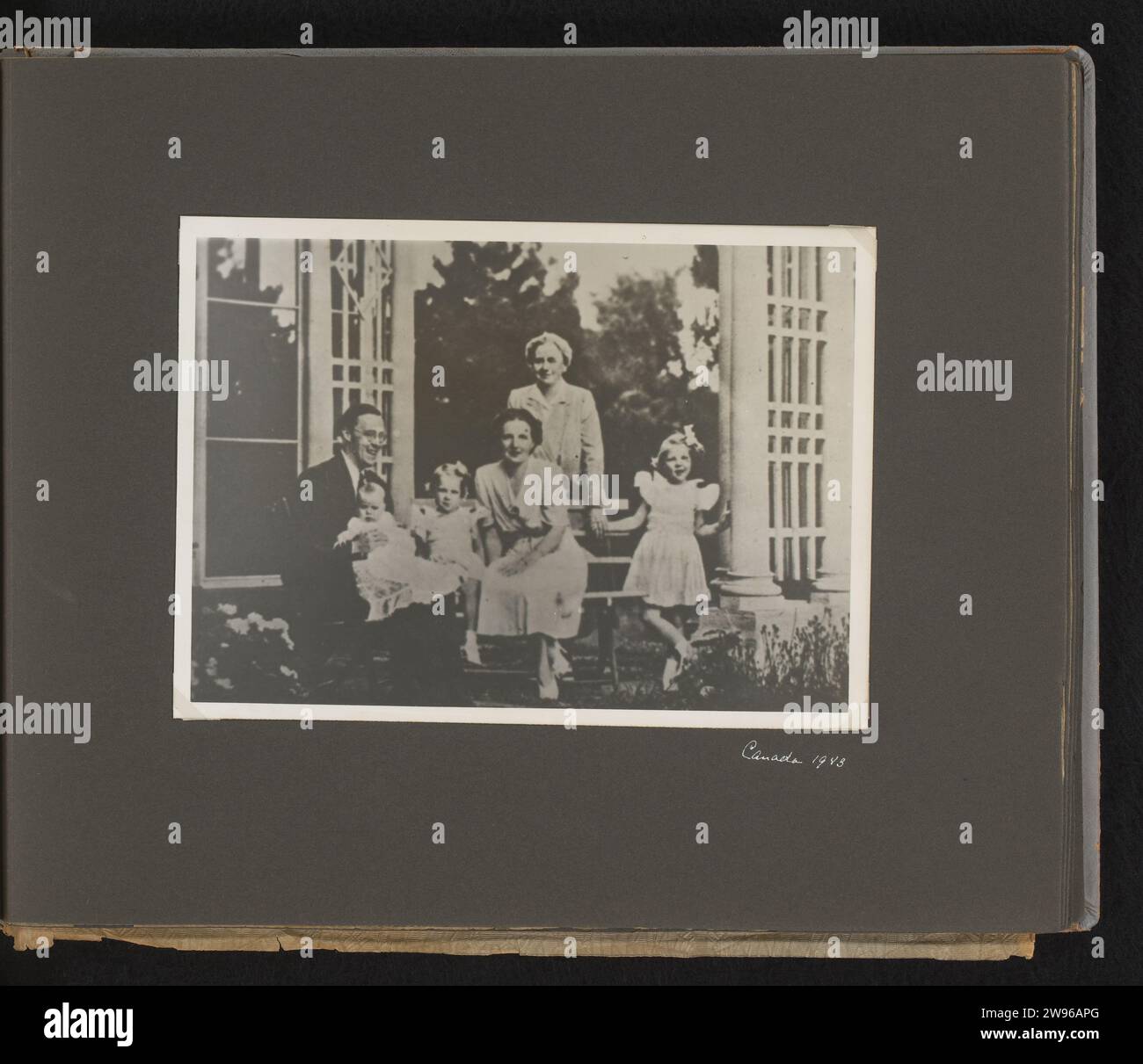 Royal Family, Anonymous, 1943 photograph Album magazine with a photo of ...