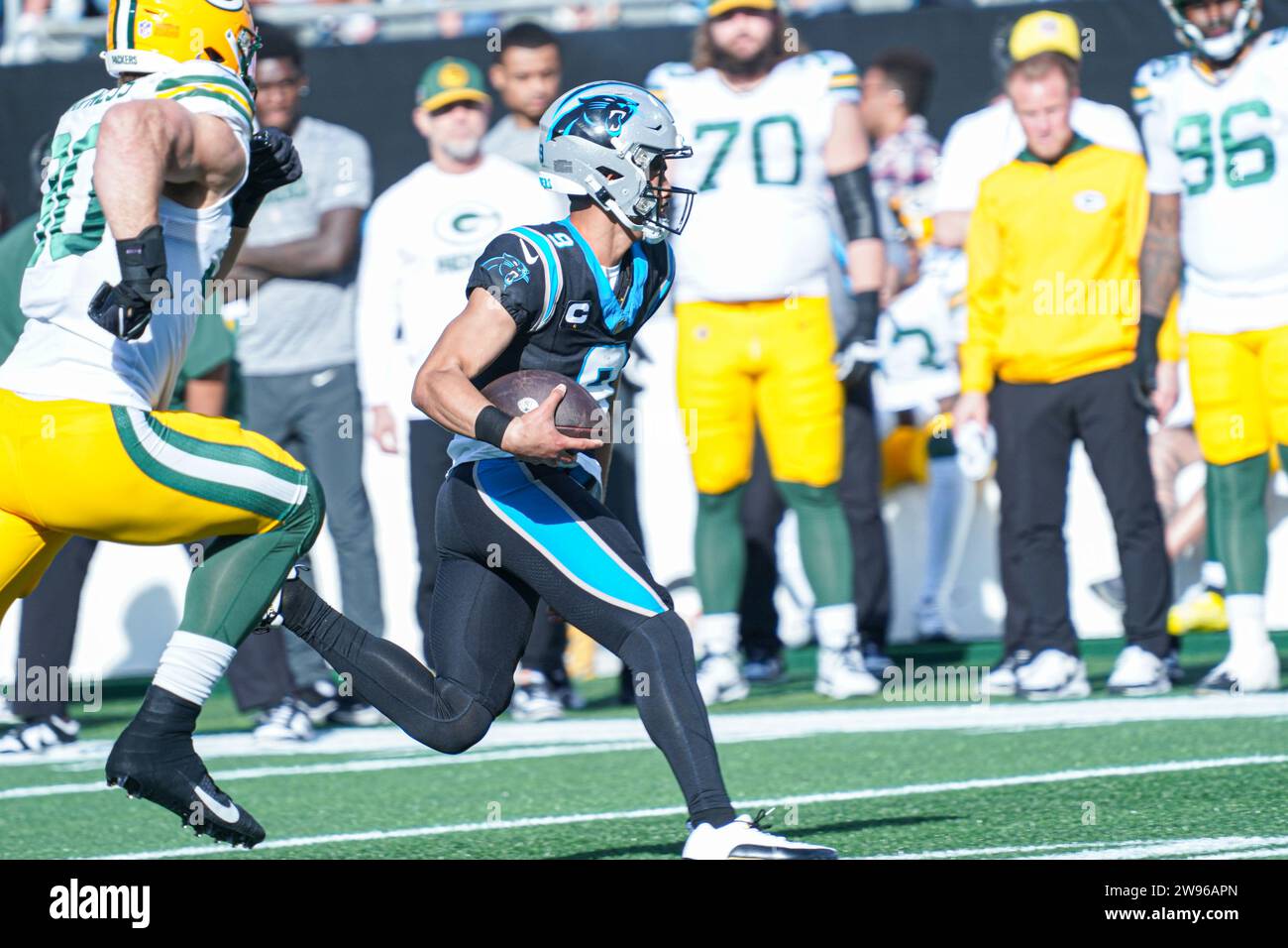 Charlotte, North Carolina, USA, December 24, 2023, Carolina Panthers ...