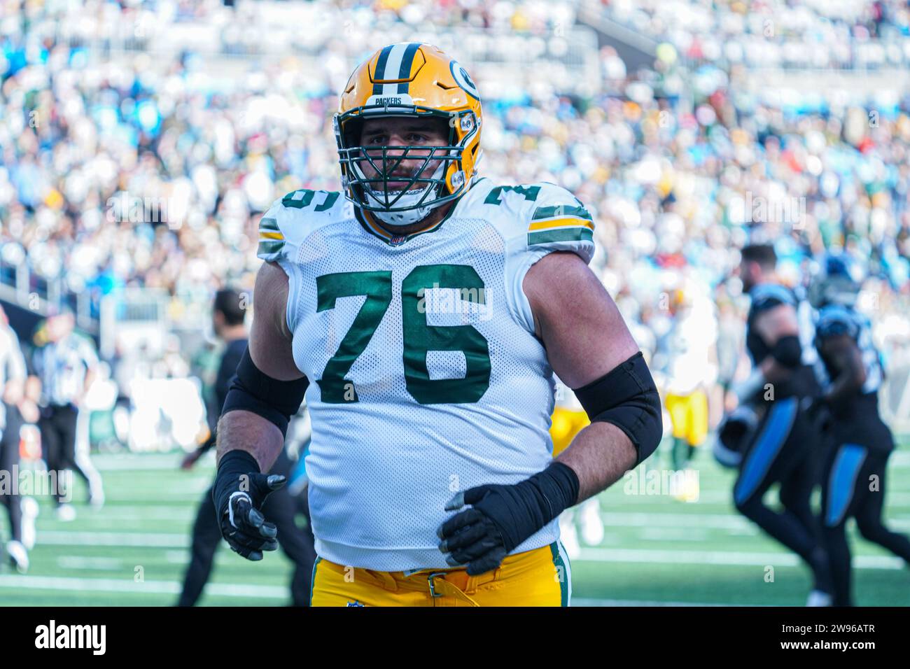 Charlotte, North Carolina, USA, December 24, 2023, Green Bay Packers ...