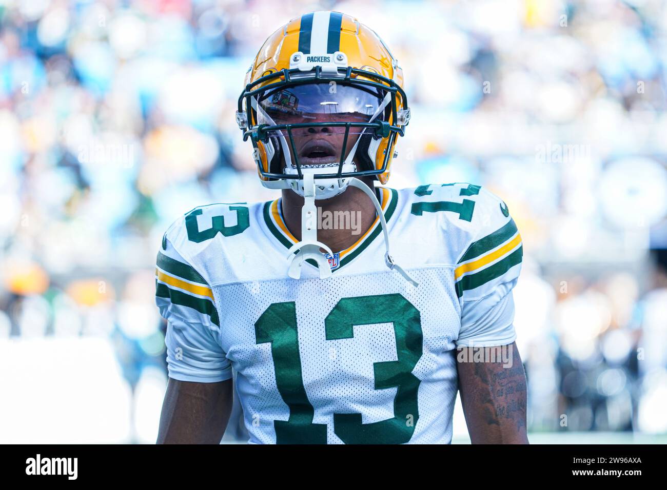 Charlotte, North Carolina, USA, December 24, 2023, Green Bay Packers ...