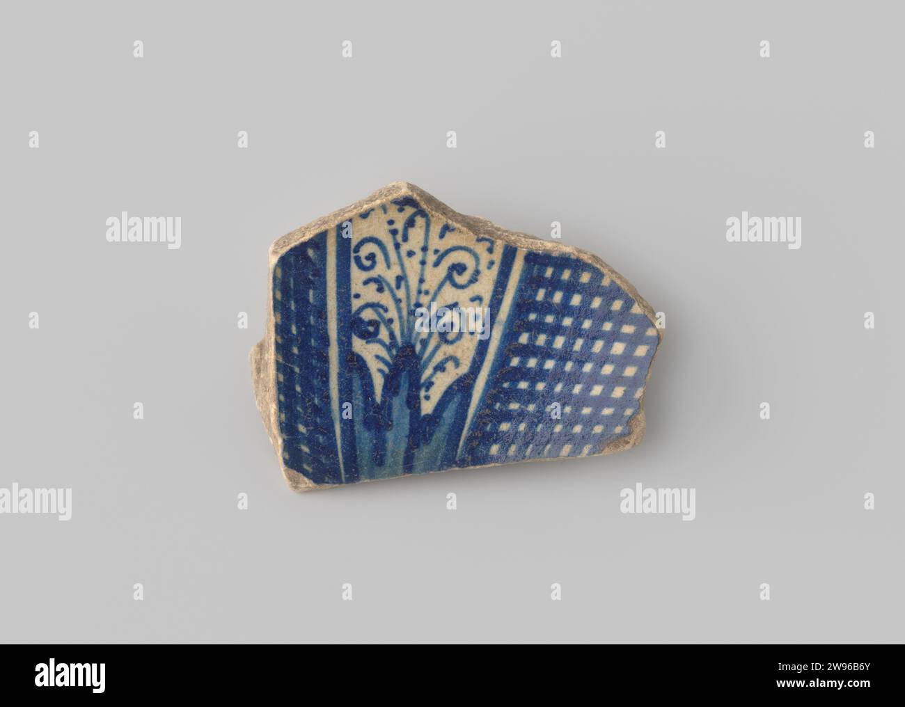 Scherf Majolica with decoration in blue, anonymous, 1500 - 1699 Majolic ...