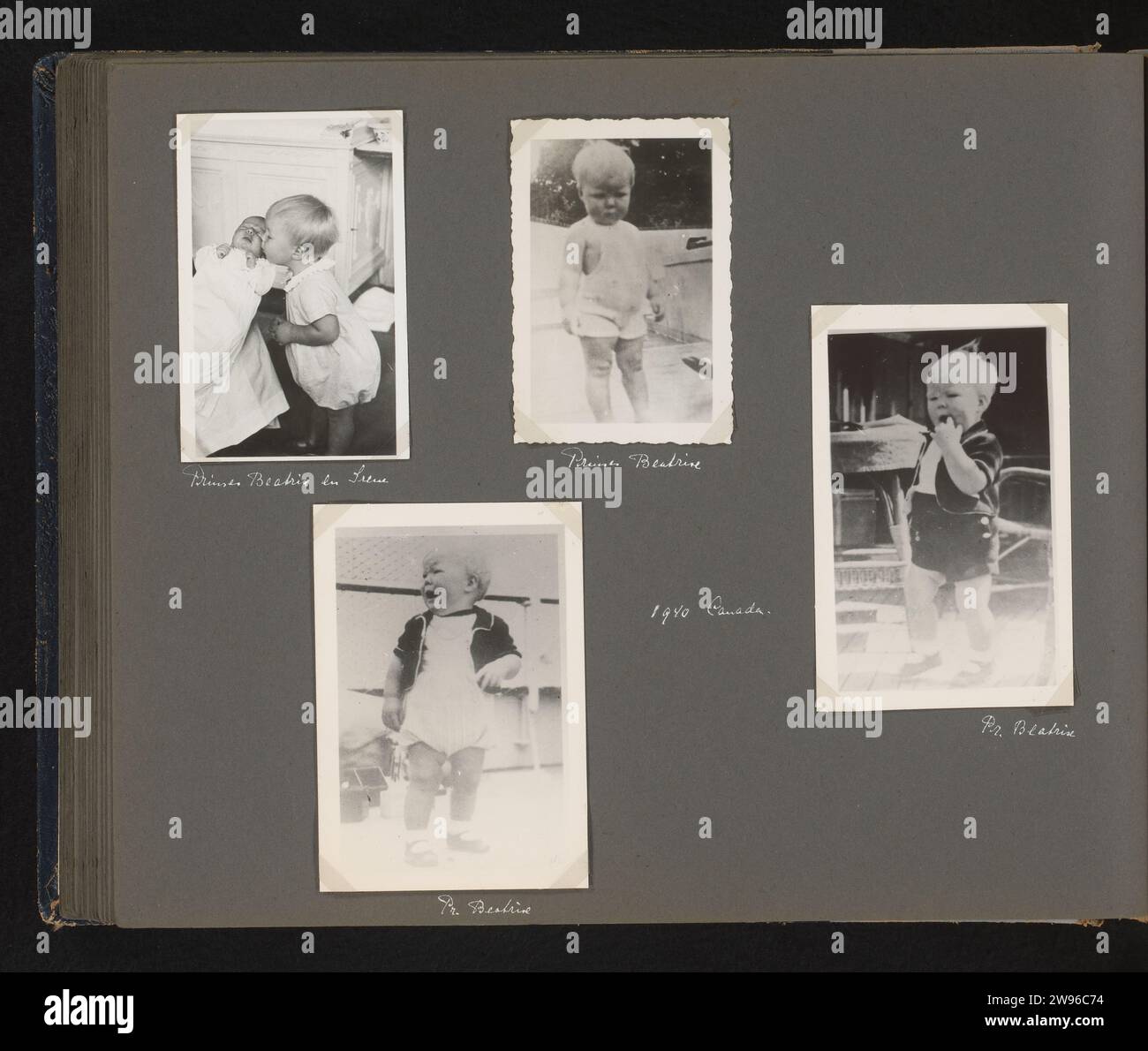 The Princess, Anonymous, 1940 photograph Album magazine with four ...